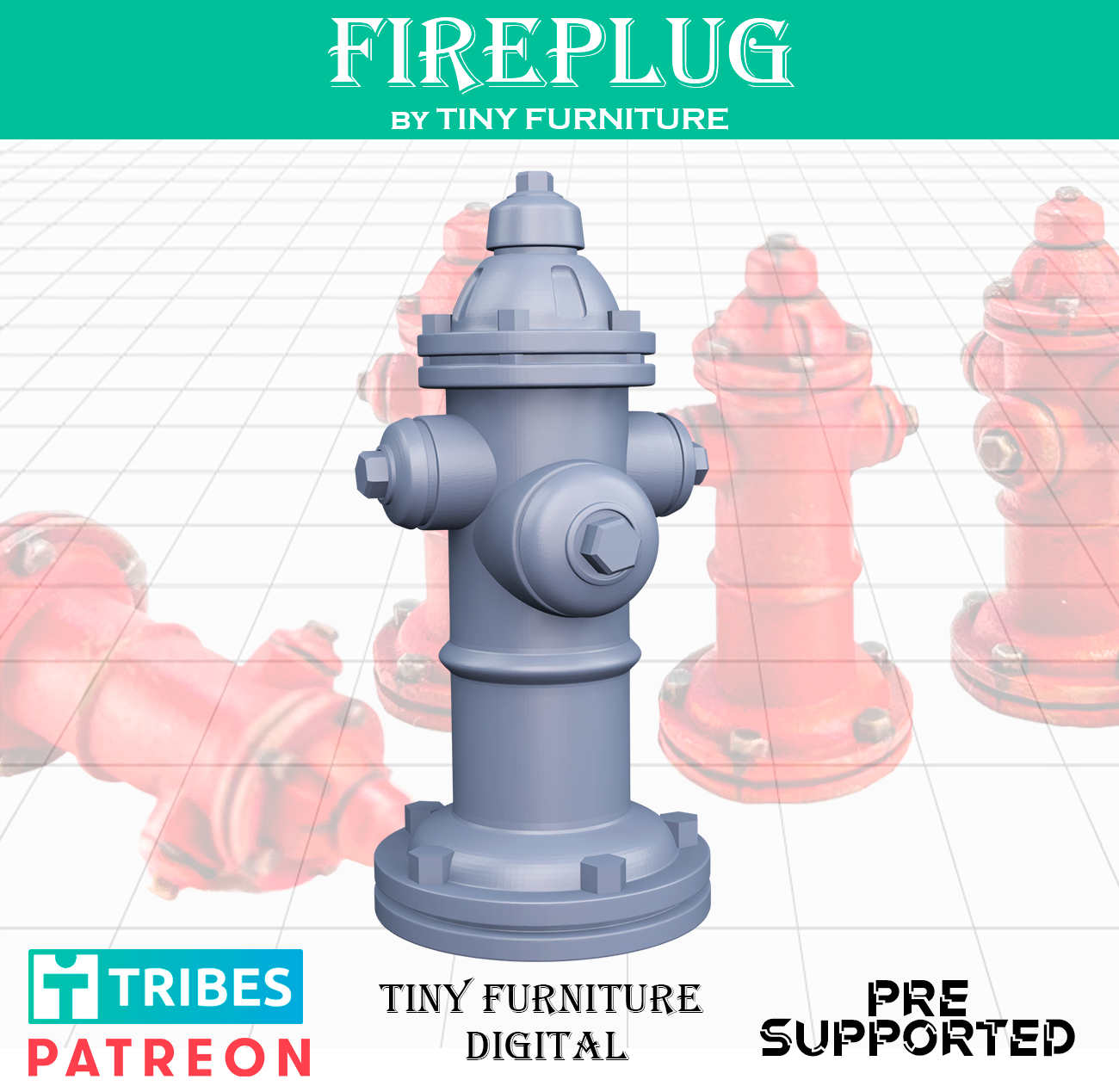 FIREPLUG | 3D models download | Creality Cloud