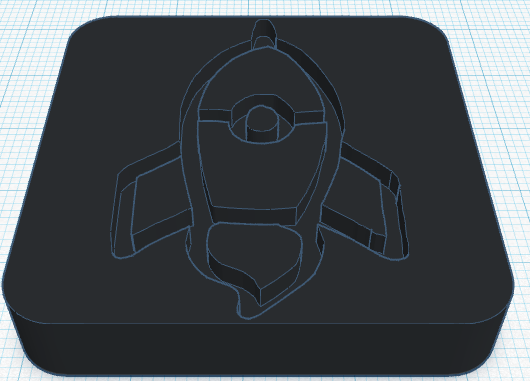 Ender 3-Rocket QR Code Cover | 3D models download | Creality Cloud