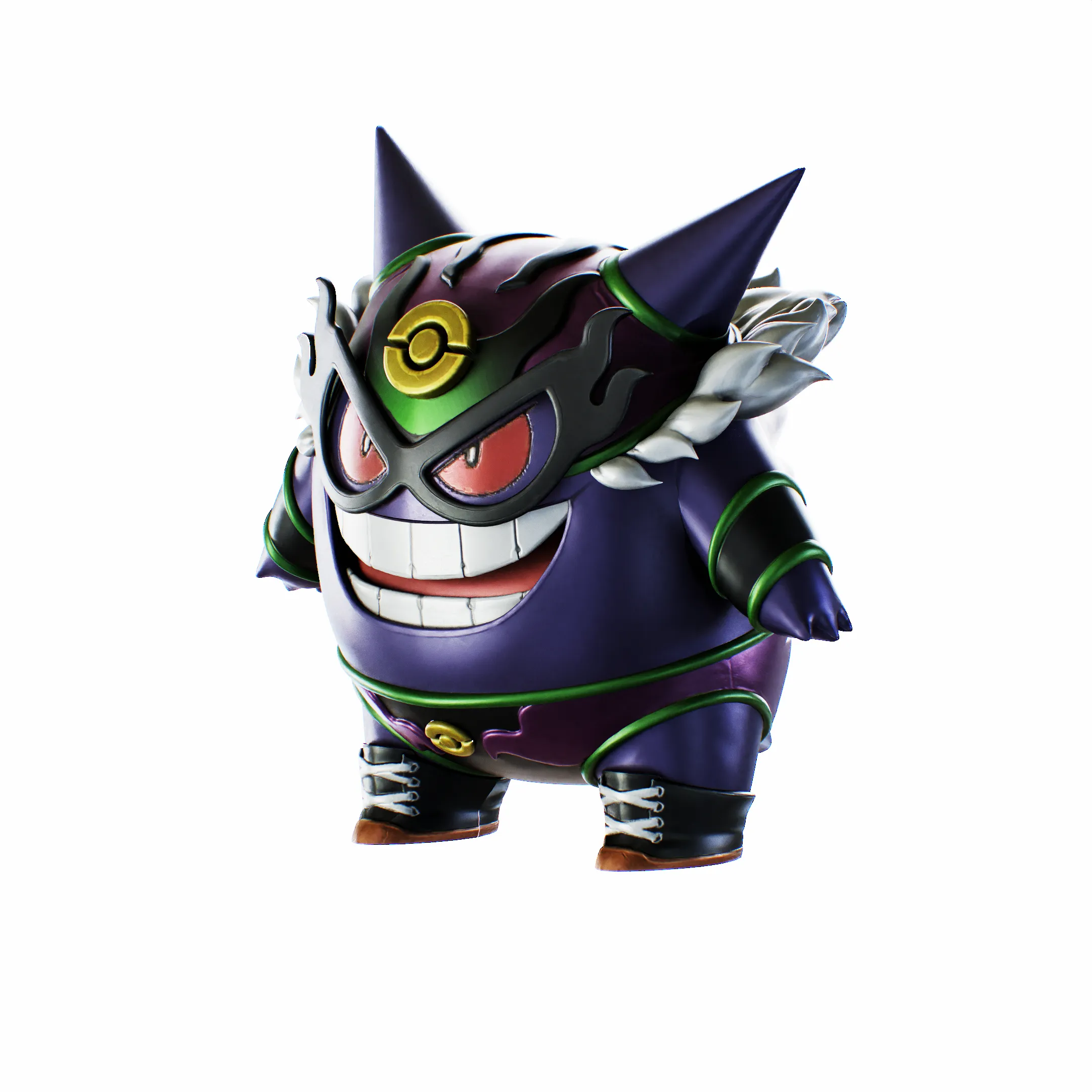 Characters & Creatures STL Download - Gengar Pokemon Unique designby ...