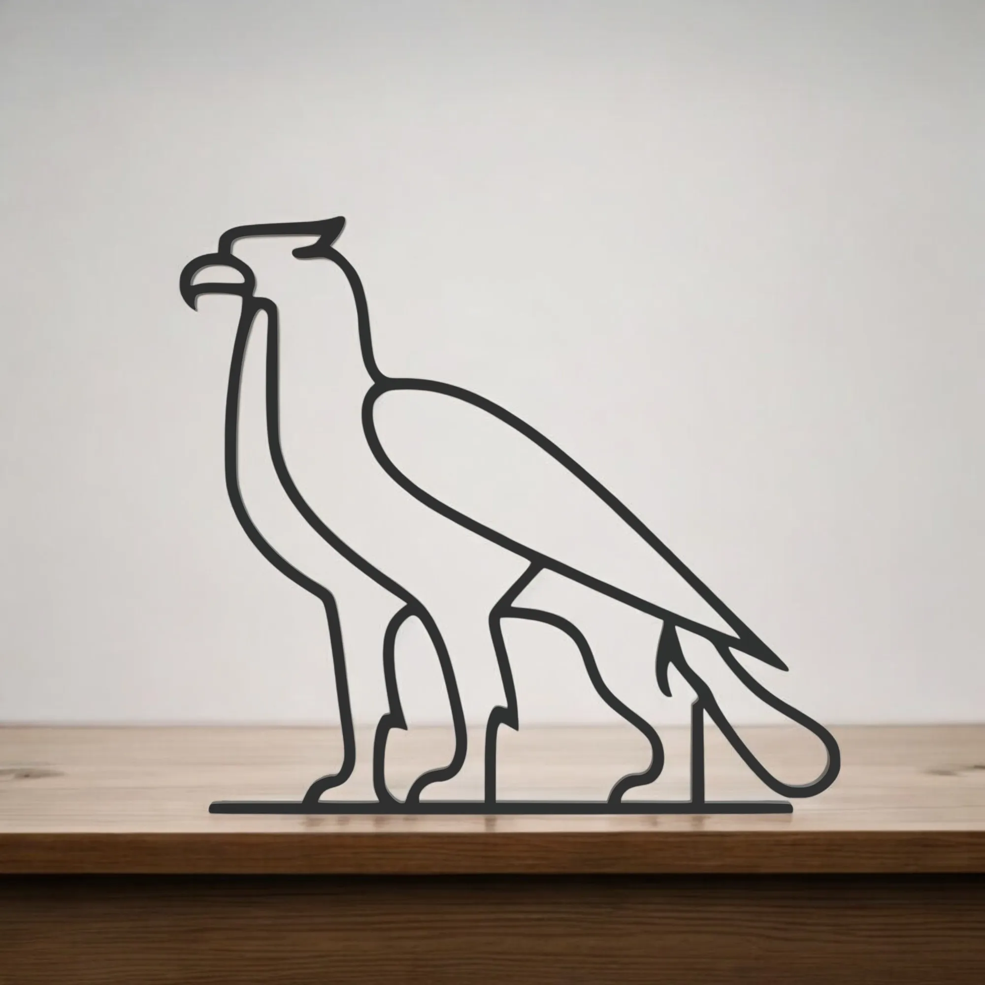 Digital Art STL Download - Griffin Line Art - Desktop Line Artby OALPO