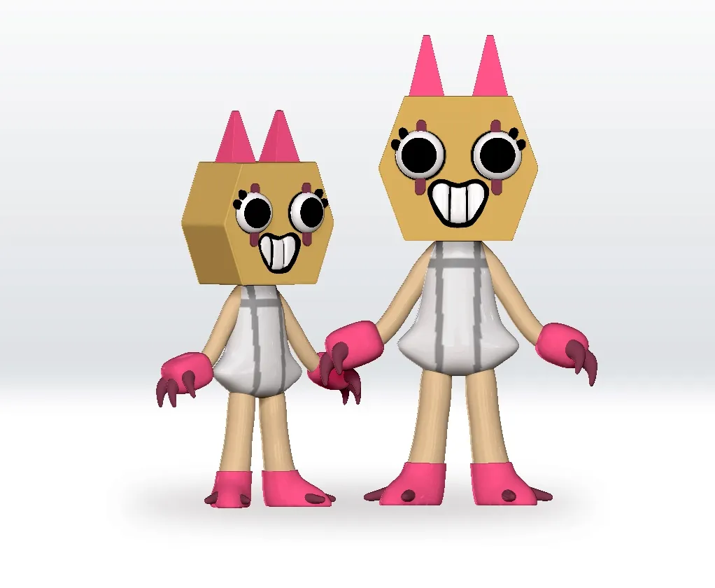 Characters & Creatures STL Download - Dandy's World Scraps STL file 3D ...