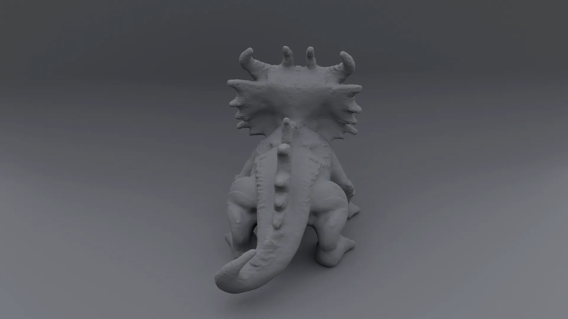 Characters & Creatures STL Download - Wingless Red Dragon #1by zforged