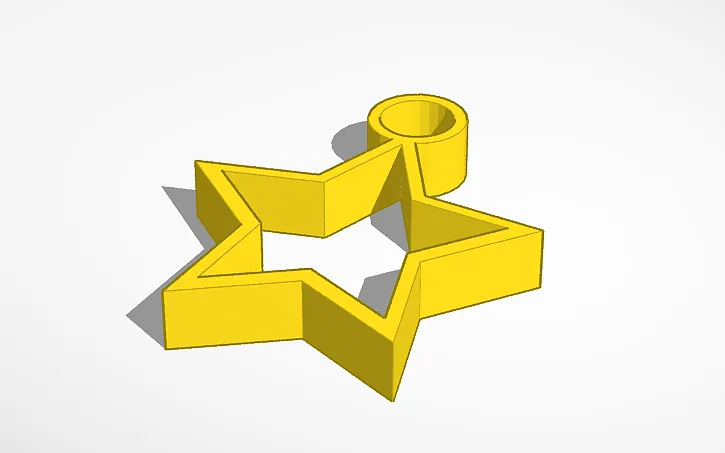 star keychain | 3D models download | Creality Cloud