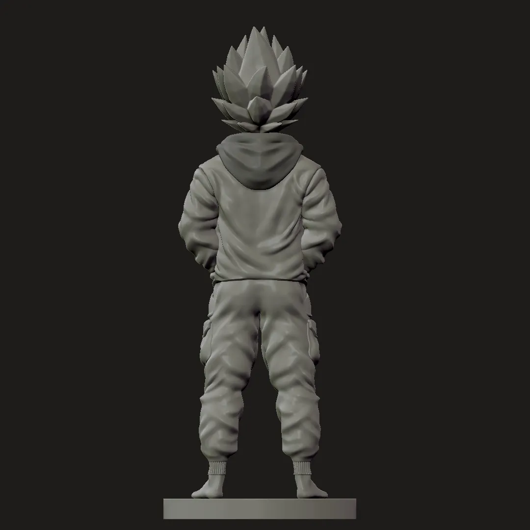 Characters & Creatures STL Download - GOKU STREETby MirDraft