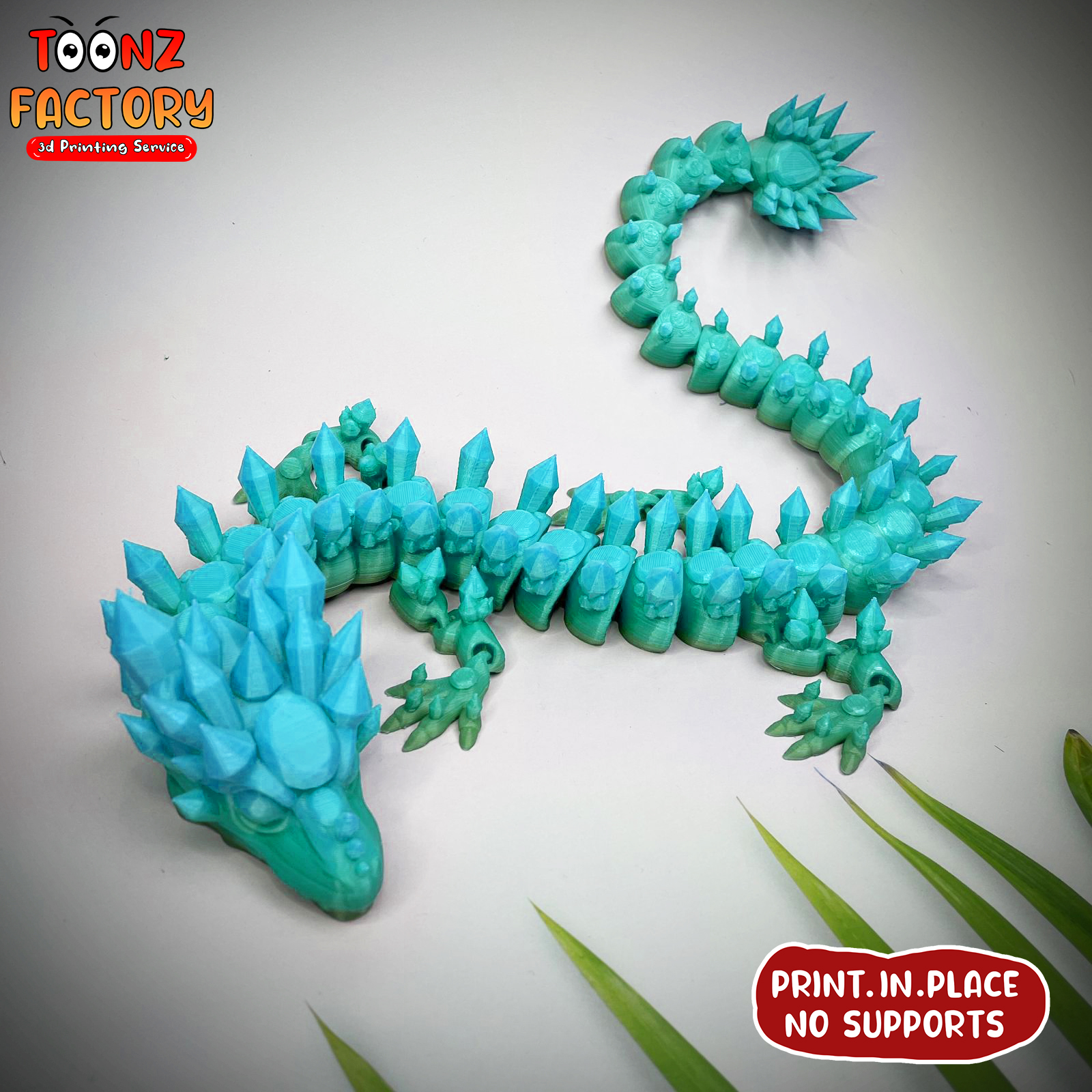 DIAMOND DRAGON ARTICULATED | 3D models download | Creality Cloud