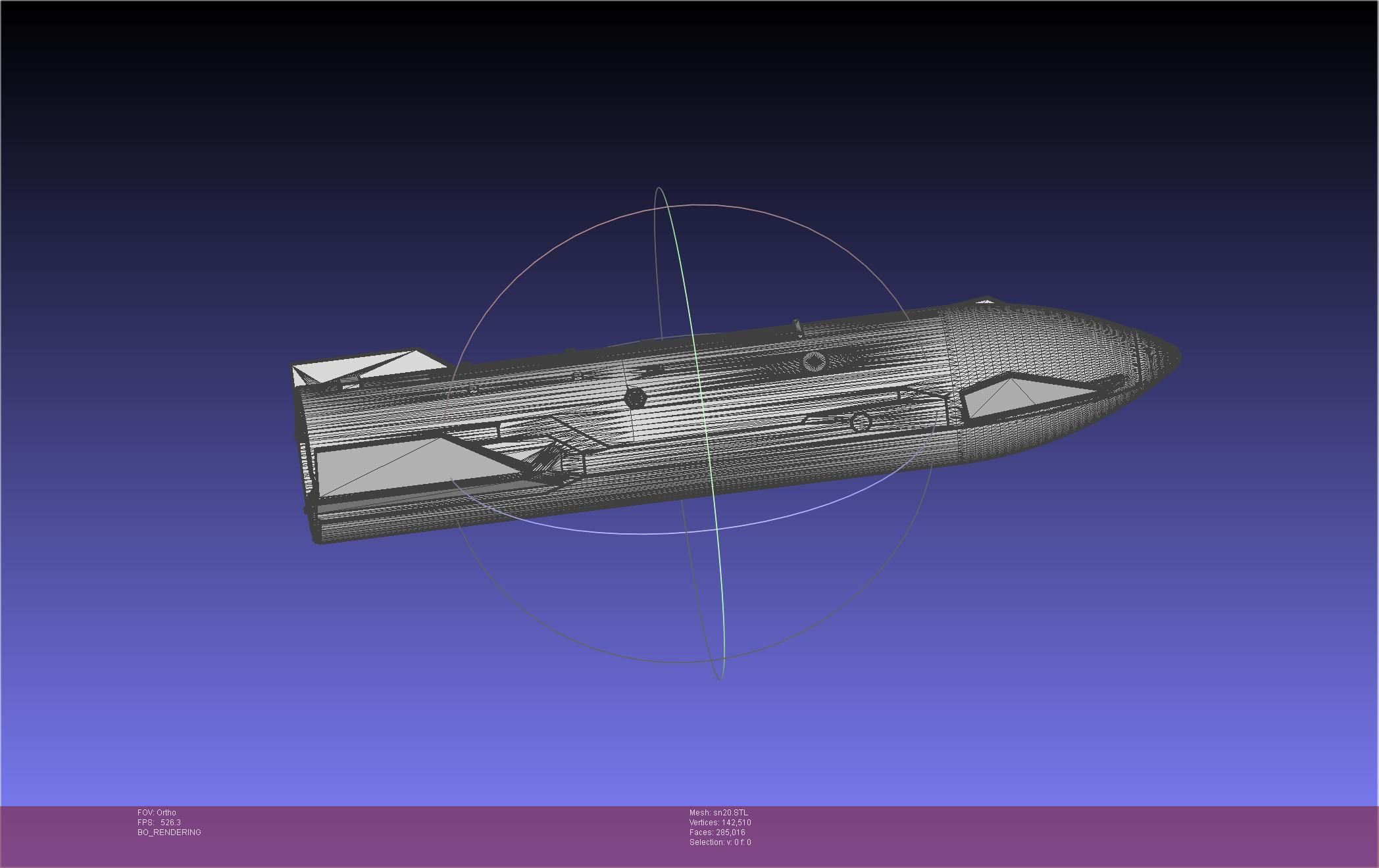 Space X Starship SN20 Printable Model | 3D models download | Creality Cloud