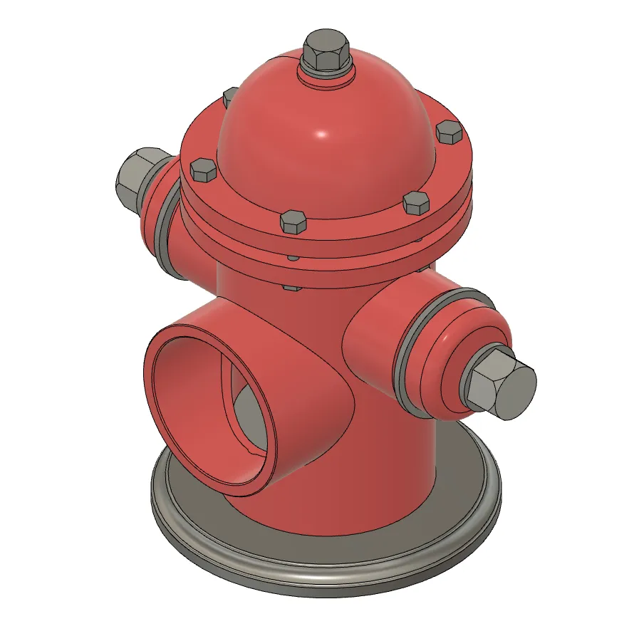 Free Other STL Download - Fire hydrant bird house - Casa uccellini a ...