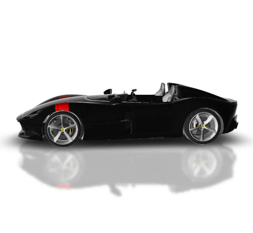 Vehicles & Machinery STL Download - Ferrari SP2 Monza 2019by 3DCARSALON