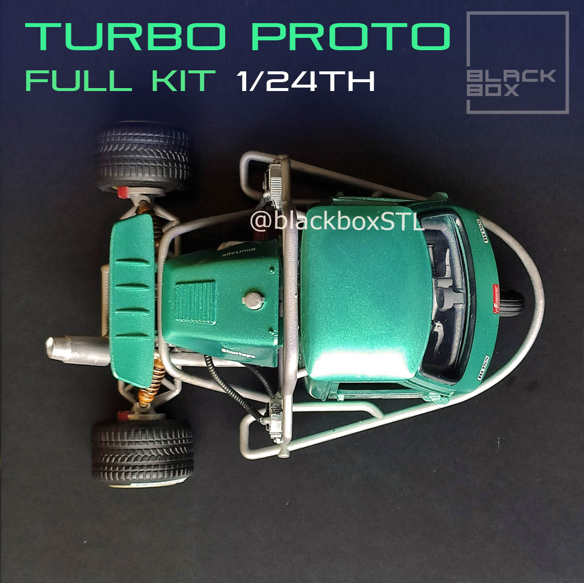 TURBO PROTO 3 wheeler FULL MODELKIT 1-24 | 3D models download ...