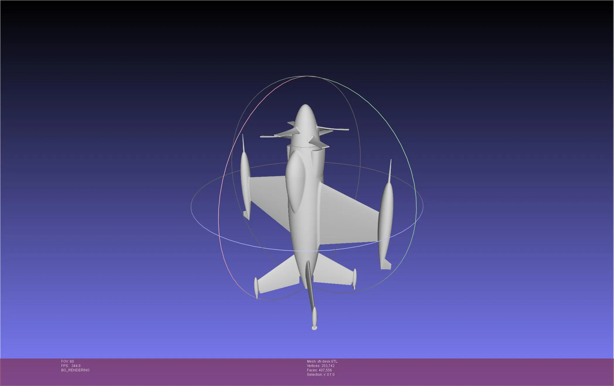 Vehicles & Machinery STL Download - Lockheed XFV Modelby Julian Danzer