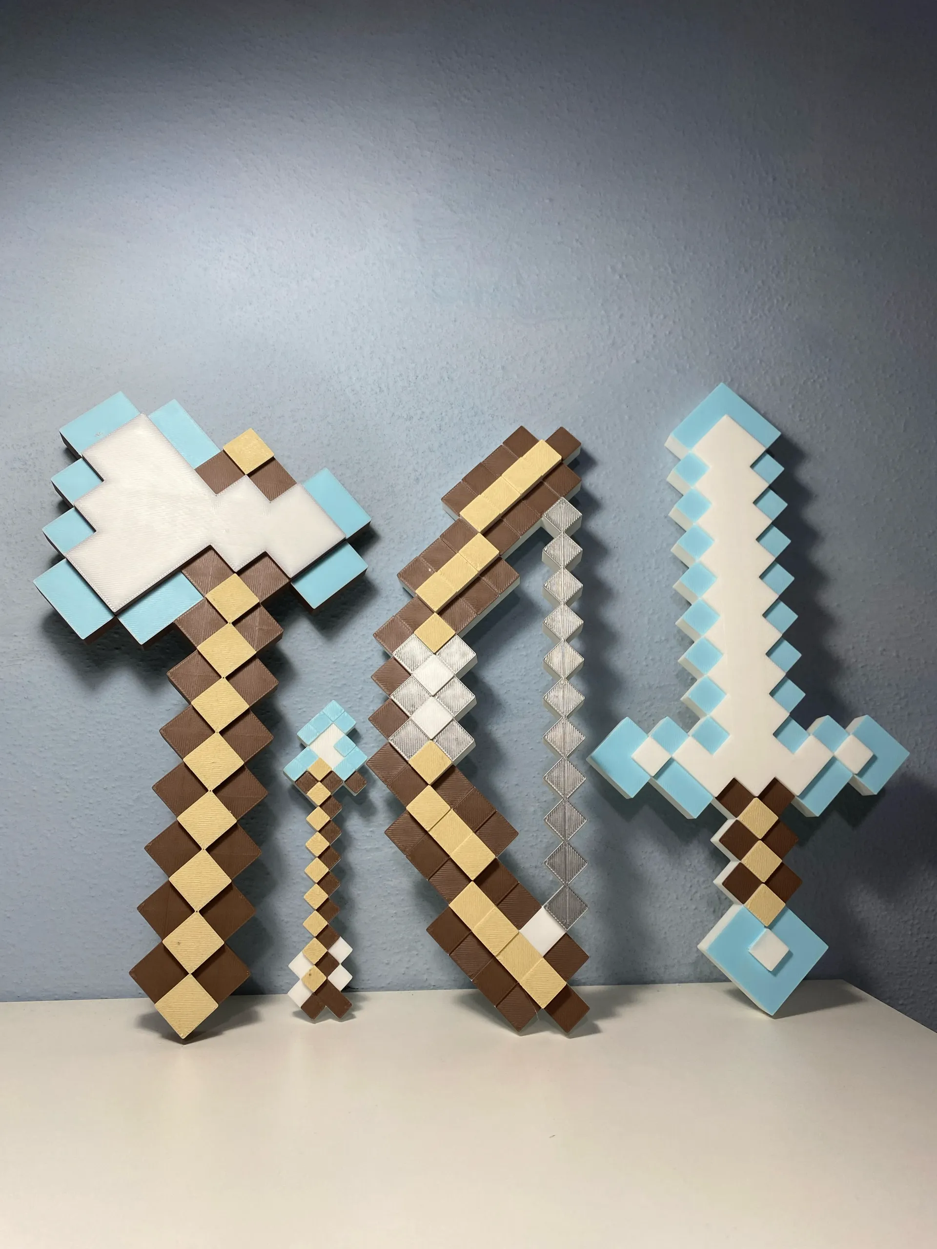 3D Printer Files | 3MF File | Minecraft Axe | Creality Cloud