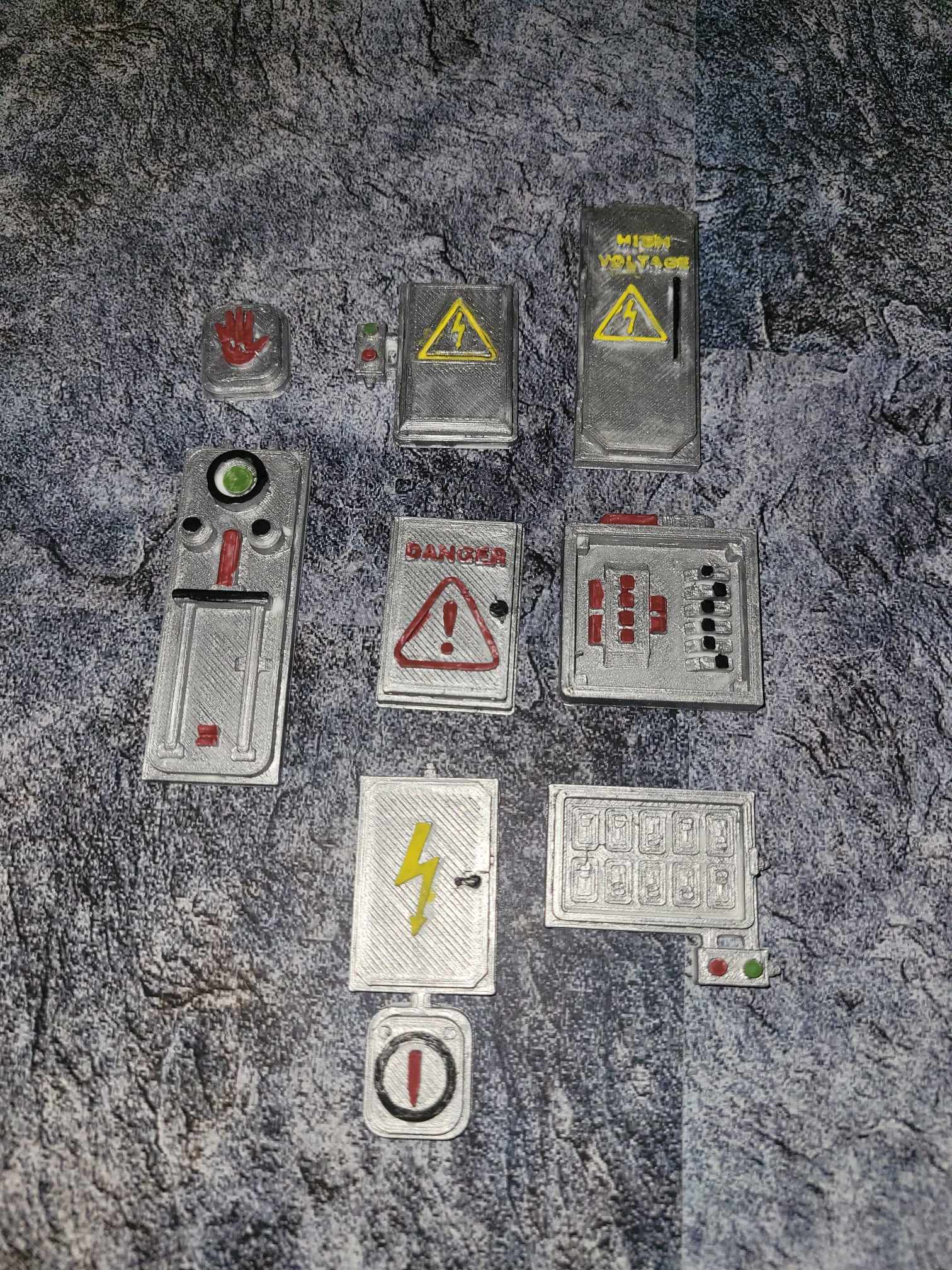 1/18 ENSEMBLE DE MODULE ELECTRIQUE / ELECTRICAL MODULE KIT | 3D-Modelle ...