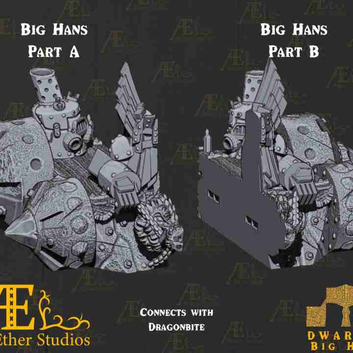 AEDWRF10 - Dwarven Kingdom Big Hans | 3D models download | Creality Cloud