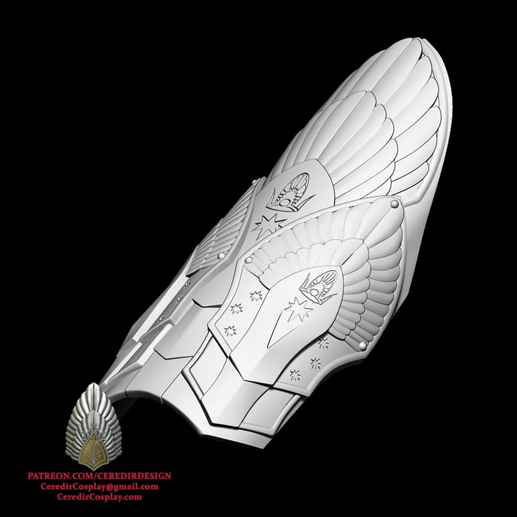 Cosplay STL Download - King Elessar Ararorn greaves lord of the rings ...