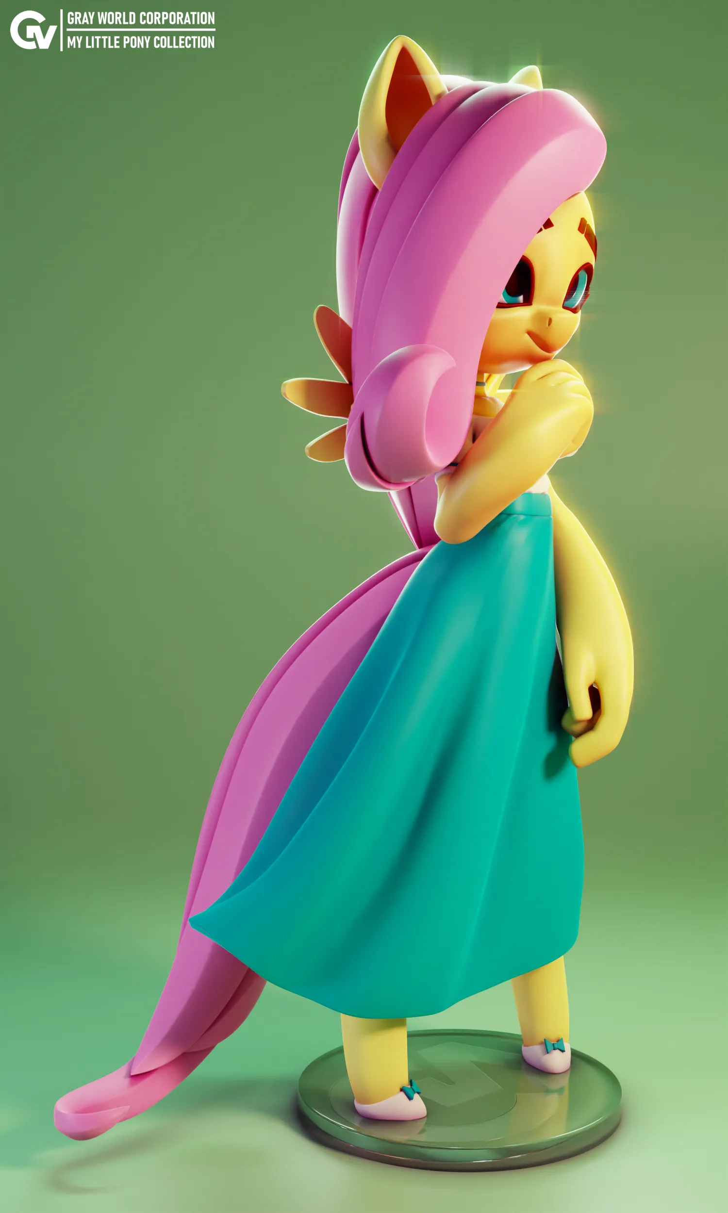 Characters & Creatures STL Descarga - Fluttershy "Chibi" | My Little ...