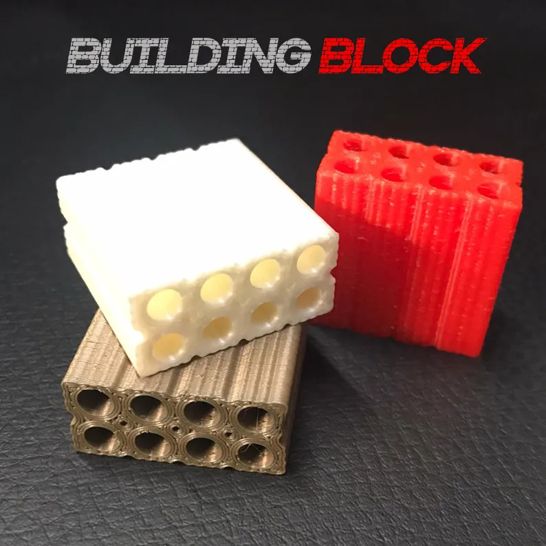 Construction Toys STL Download - Building block - tijolo baianoby Ozvald-3D