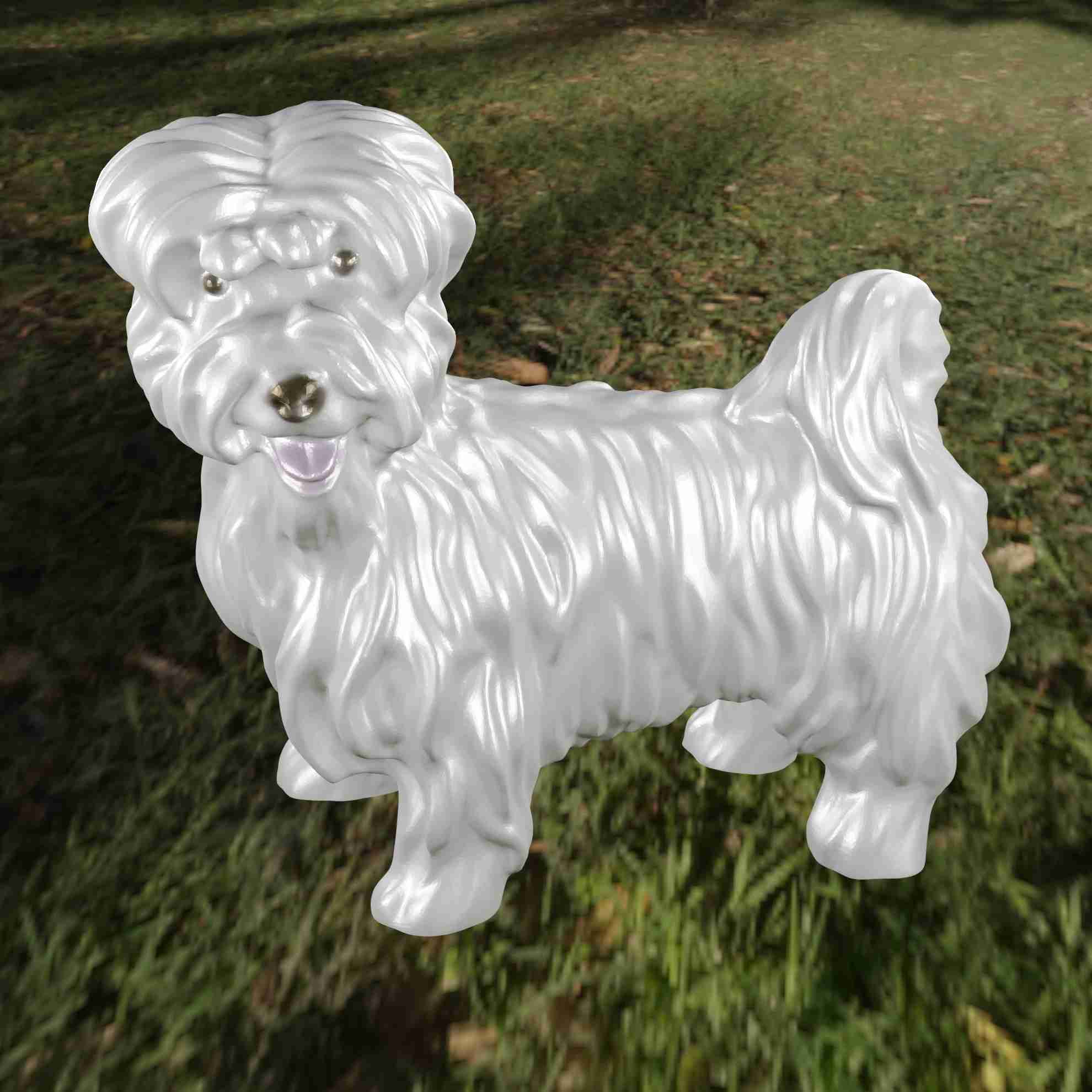 Dog Bichon | 3D models download | Creality Cloud