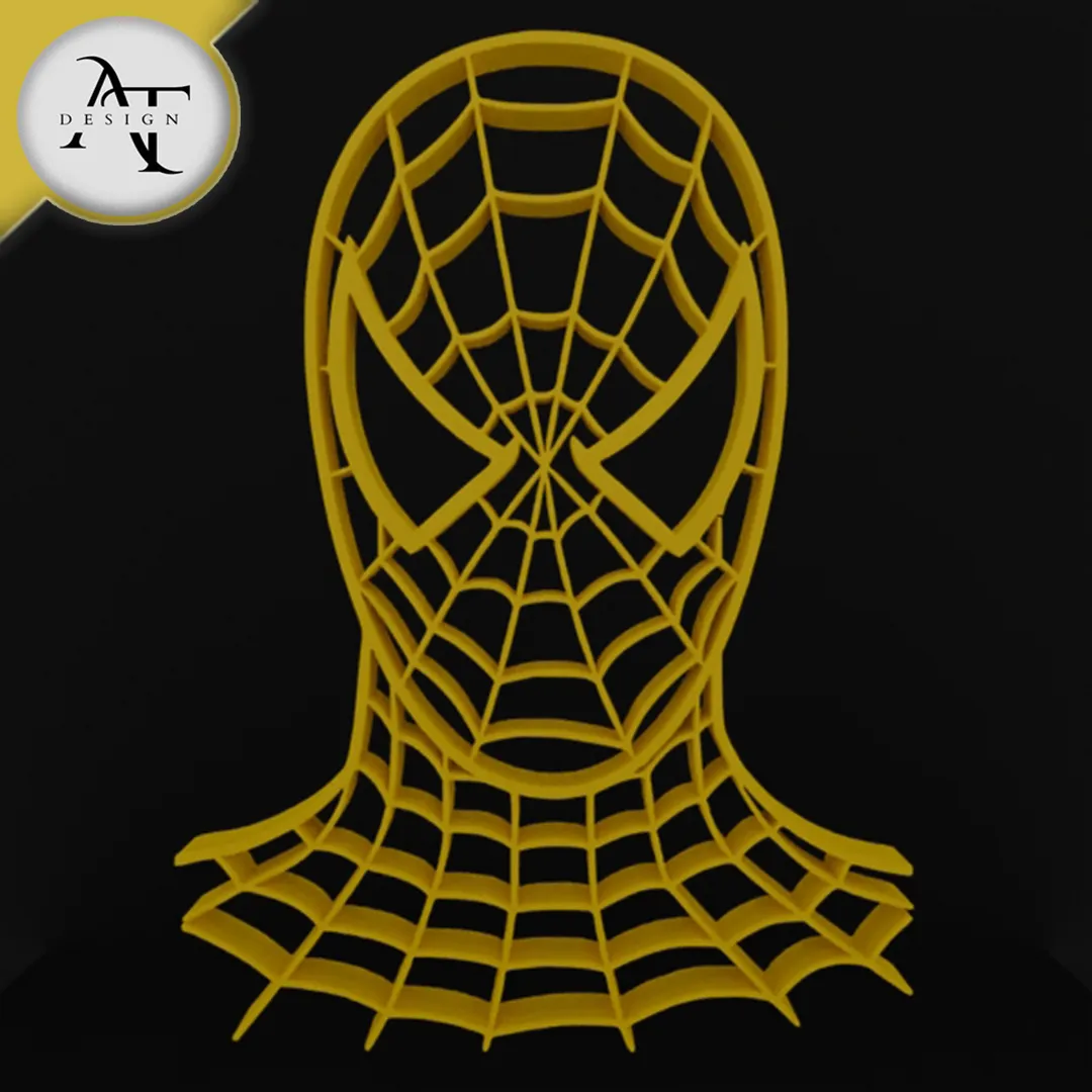 Digital Art STL Download - Spiderman - Marvel - 2D Wall Art Decorby AT ...