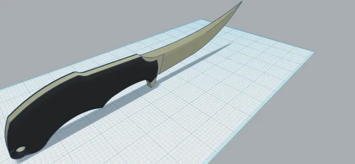 BK Knife 40 | 3D models download | Creality Cloud