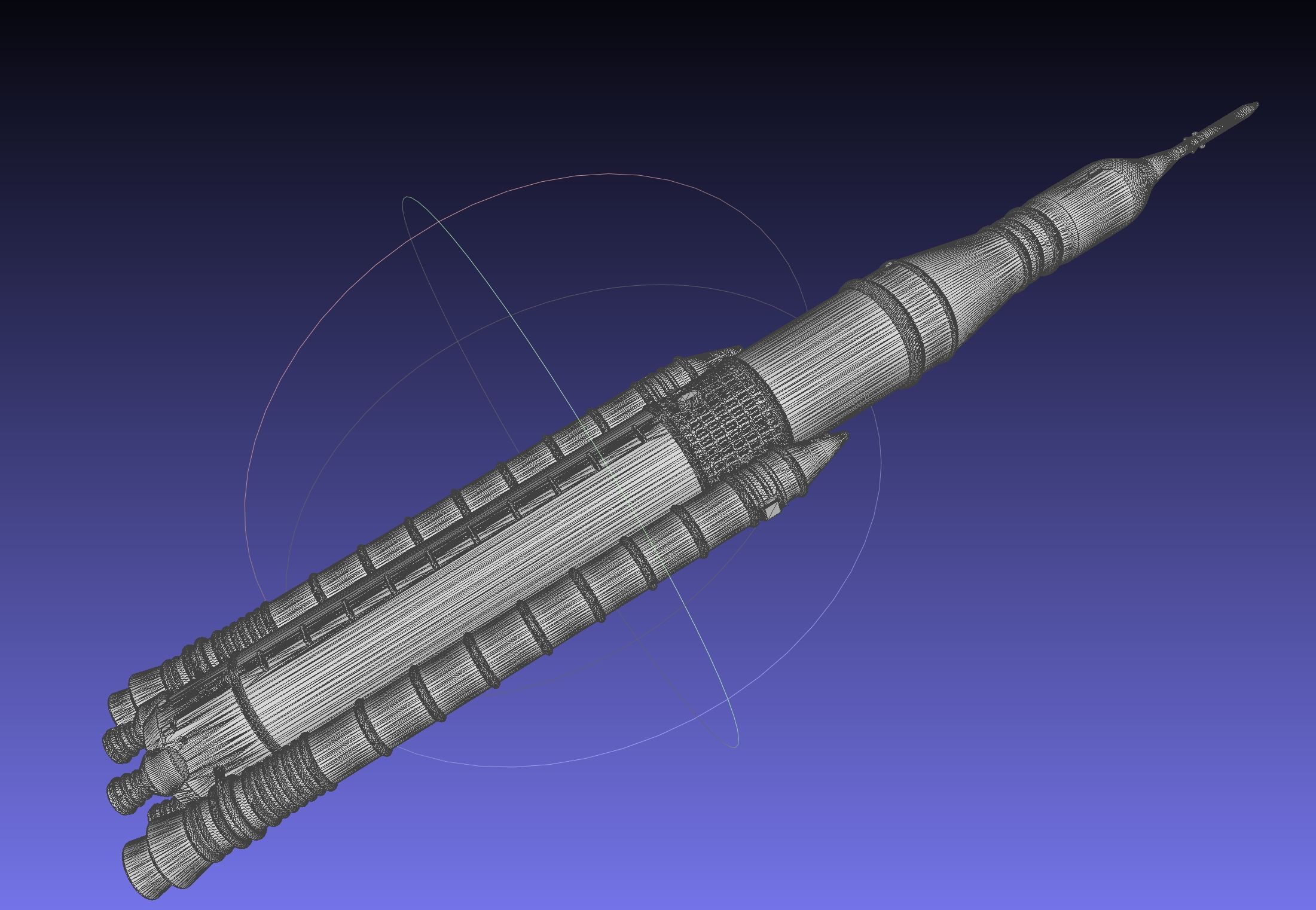 NASA SLS Block 1 Printable Rocket Model | 3D models download | Creality ...