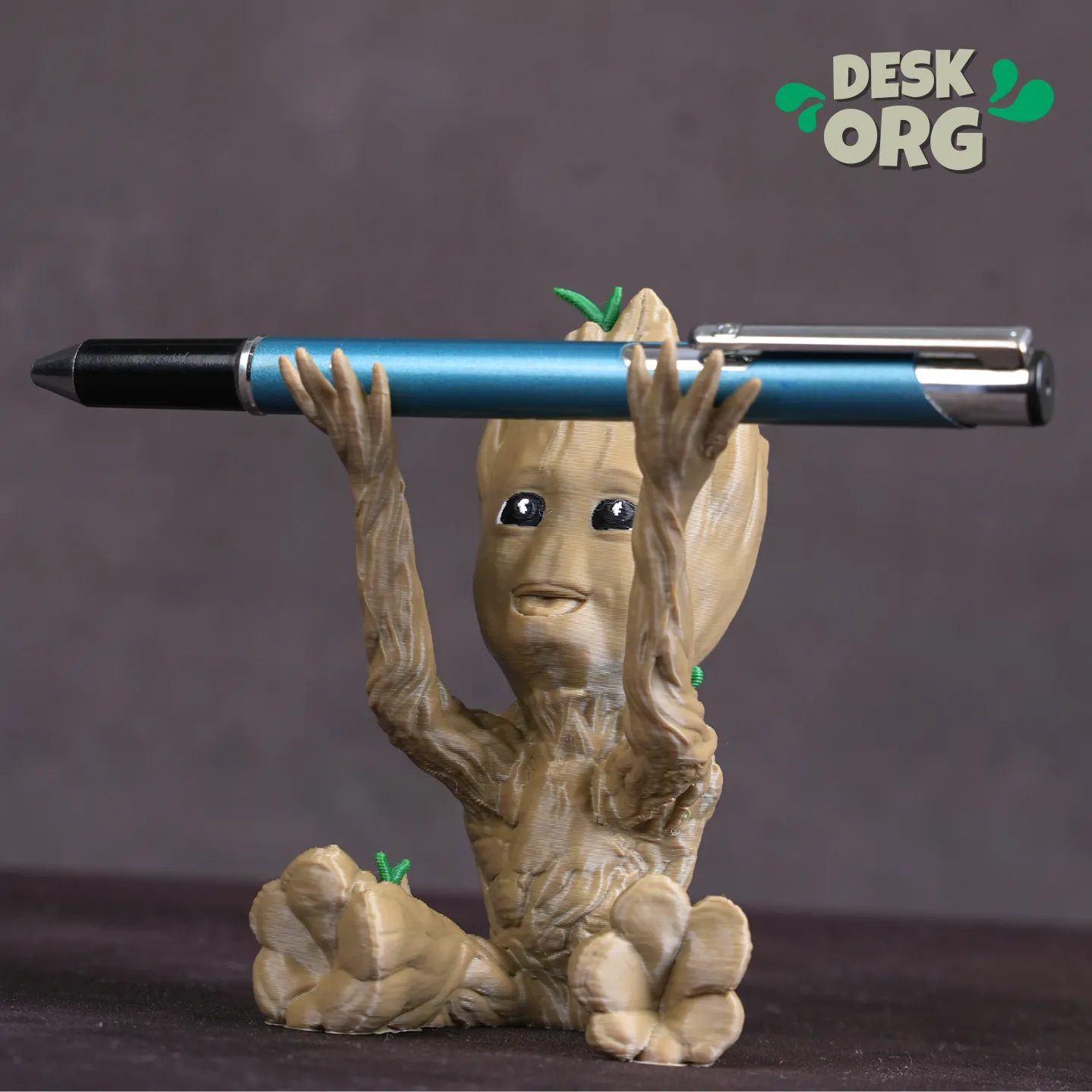 Other STL Download - Groot Pen Holder & Desk Organizerby DeskOrg