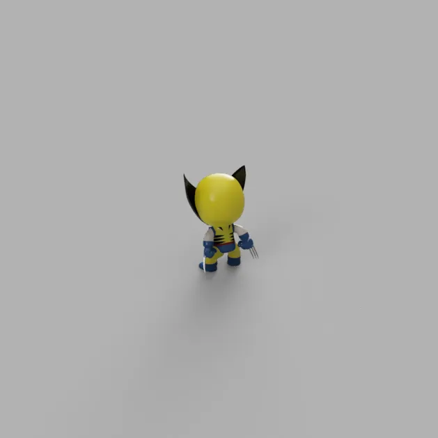 Mini Wolverine (James Howlett) | 3D models download | Creality Cloud
