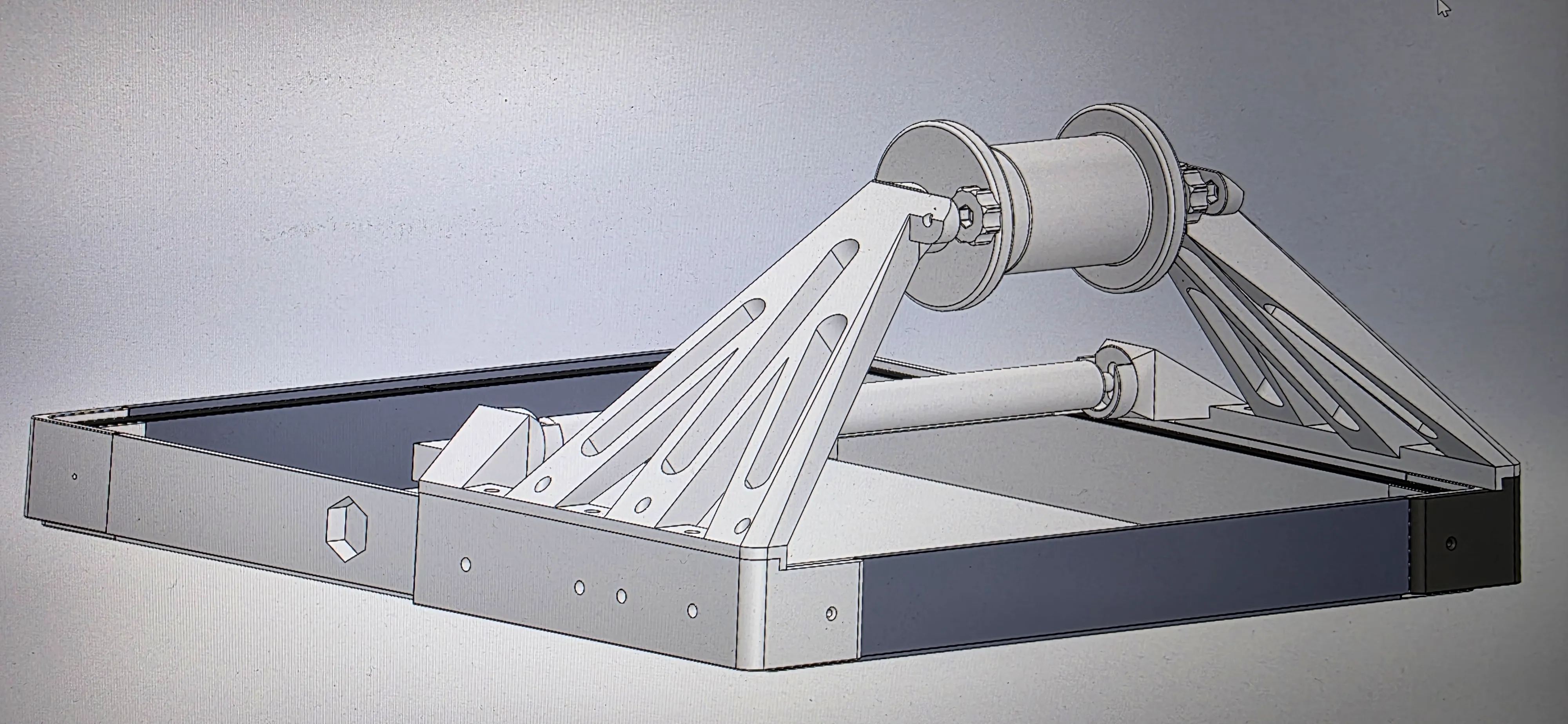 3D Printer Files | 3MF File | K2 Plus lid riser with top spool holder ...