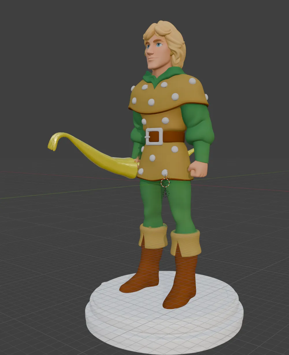 Other STL Download - Hank the Ranger from Dungeons & Dragons the 80s ...