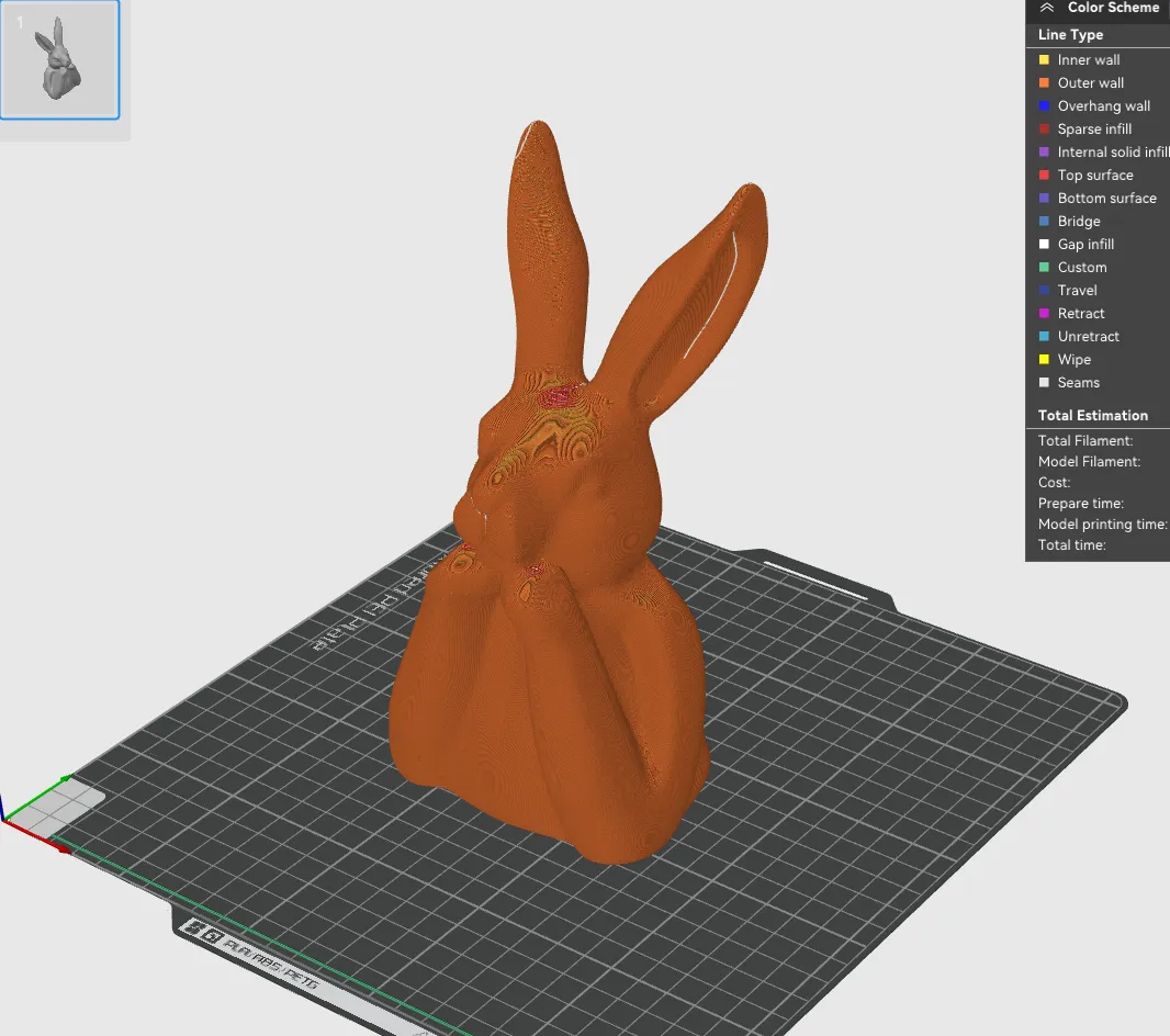 gratuita Home Decorations & Ornaments STL Descarga - Easter Rabbit Bust ...