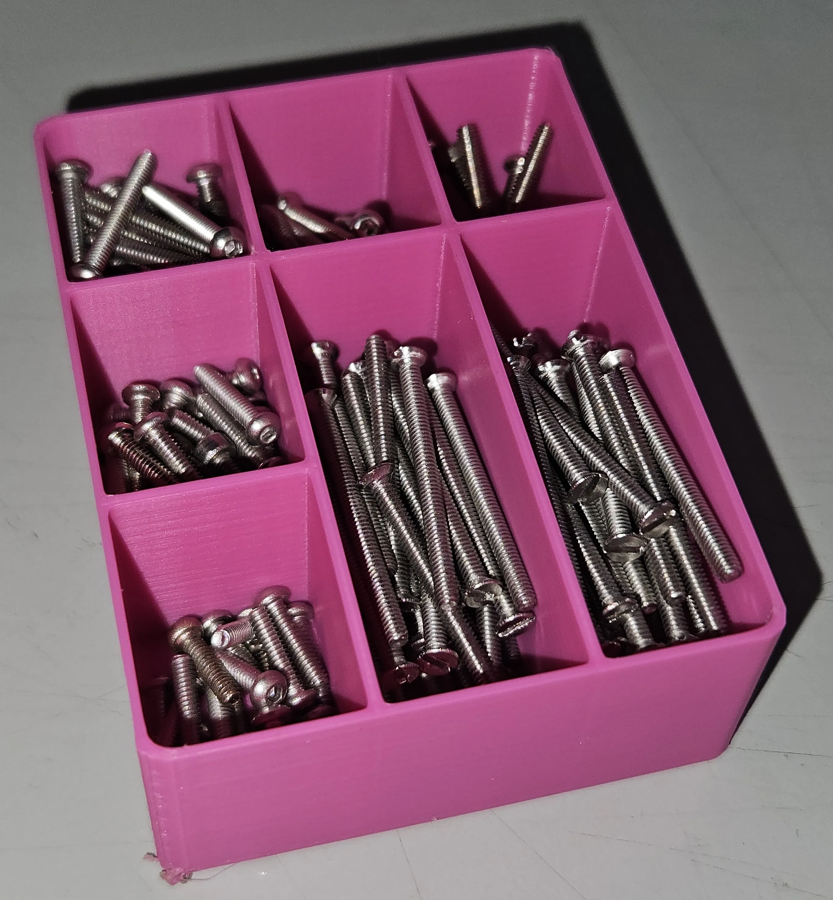 3D Printer Files | 3MF File | 7 compartment insert for 0.14l "Really ...