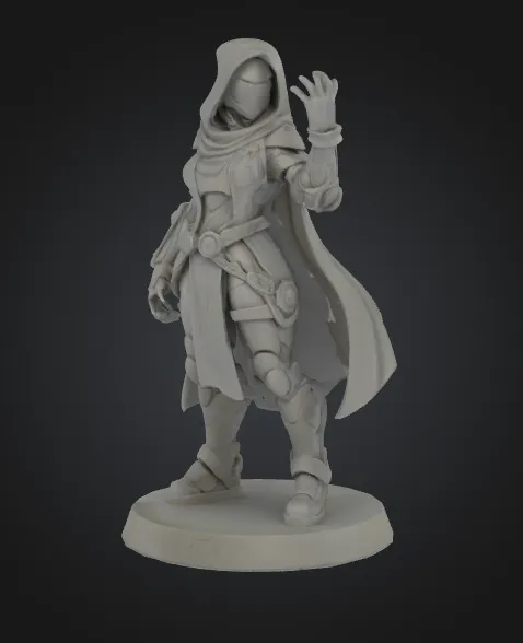 Characters & Creatures STL Download - MYXA – The Signal Sirenby Xempiaaz