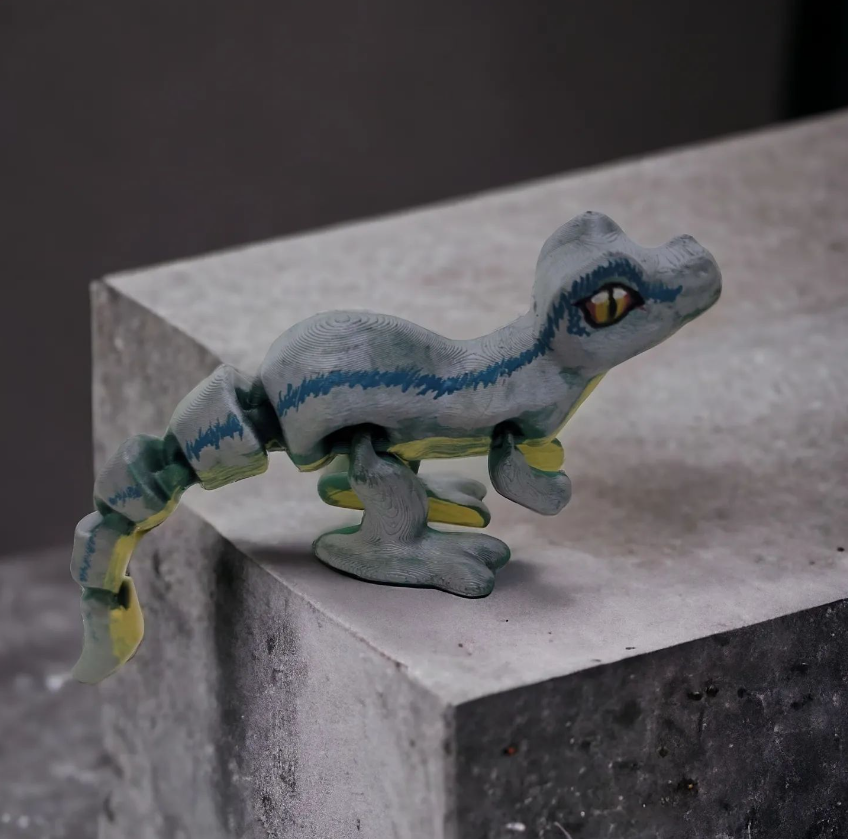Cute Flexi Raptor | 3D models download | Creality Cloud