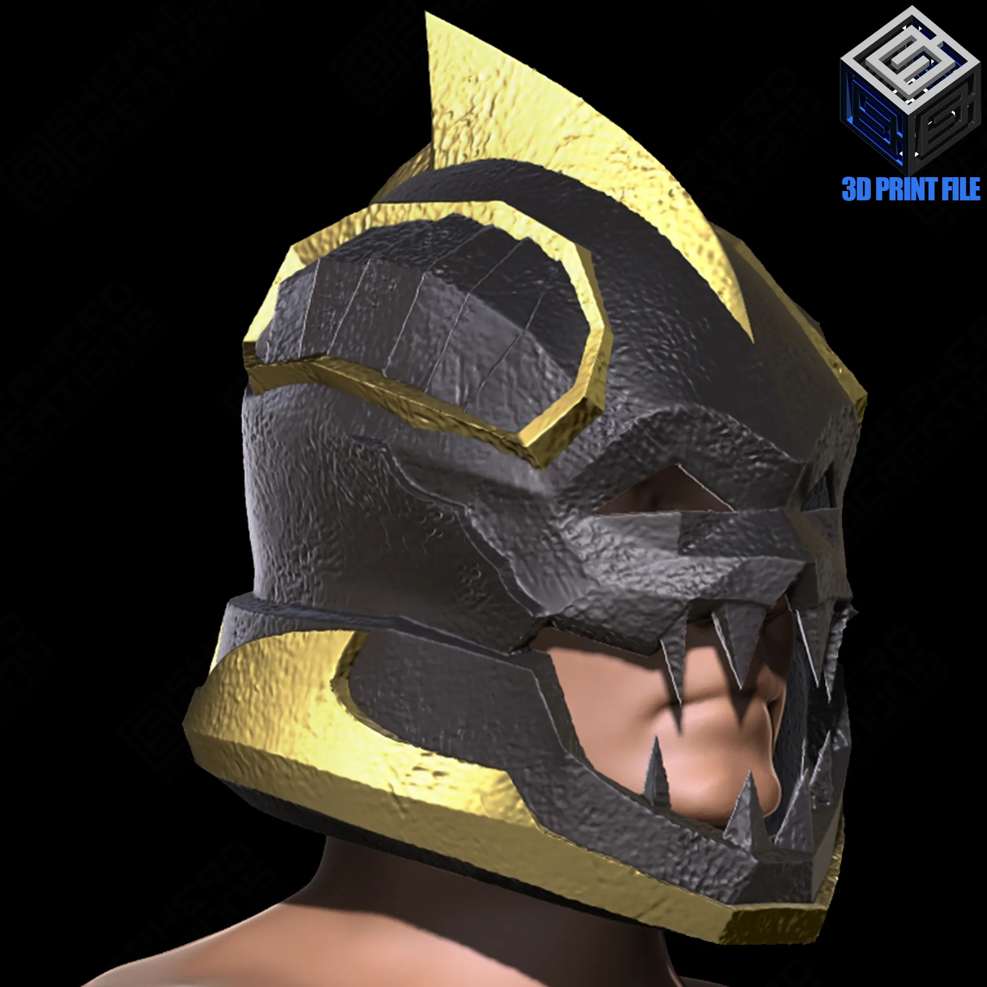 Cosplay STL Download - Headless Horseman Helm Inspired by Warcraftby ...