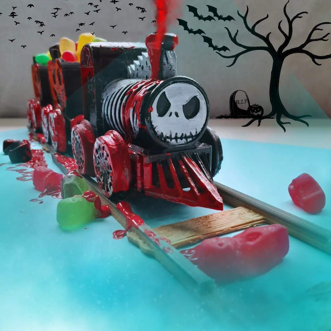 Halloween Candy Fright Train | 3D models download | Creality Cloud