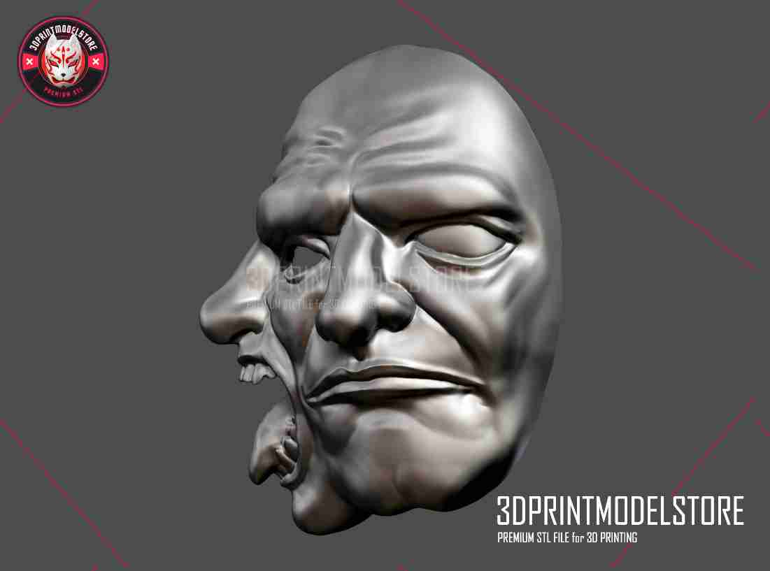 Greek Tragedy Horror Payday Cosplay Mask - Halloween Costume | 3D ...