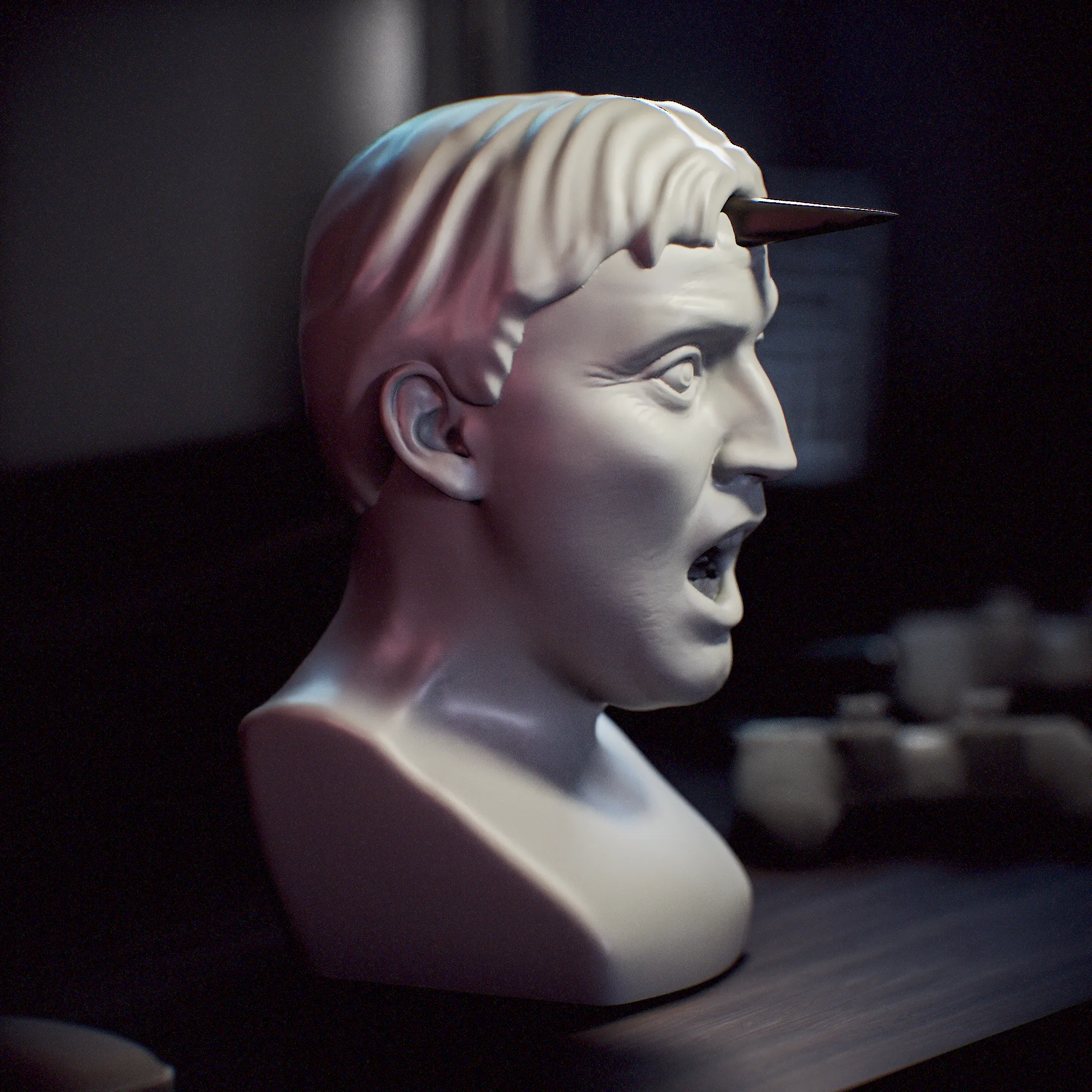 Characters & Creatures STL Download - Satipo Busto Indiana Jones - Lost ...