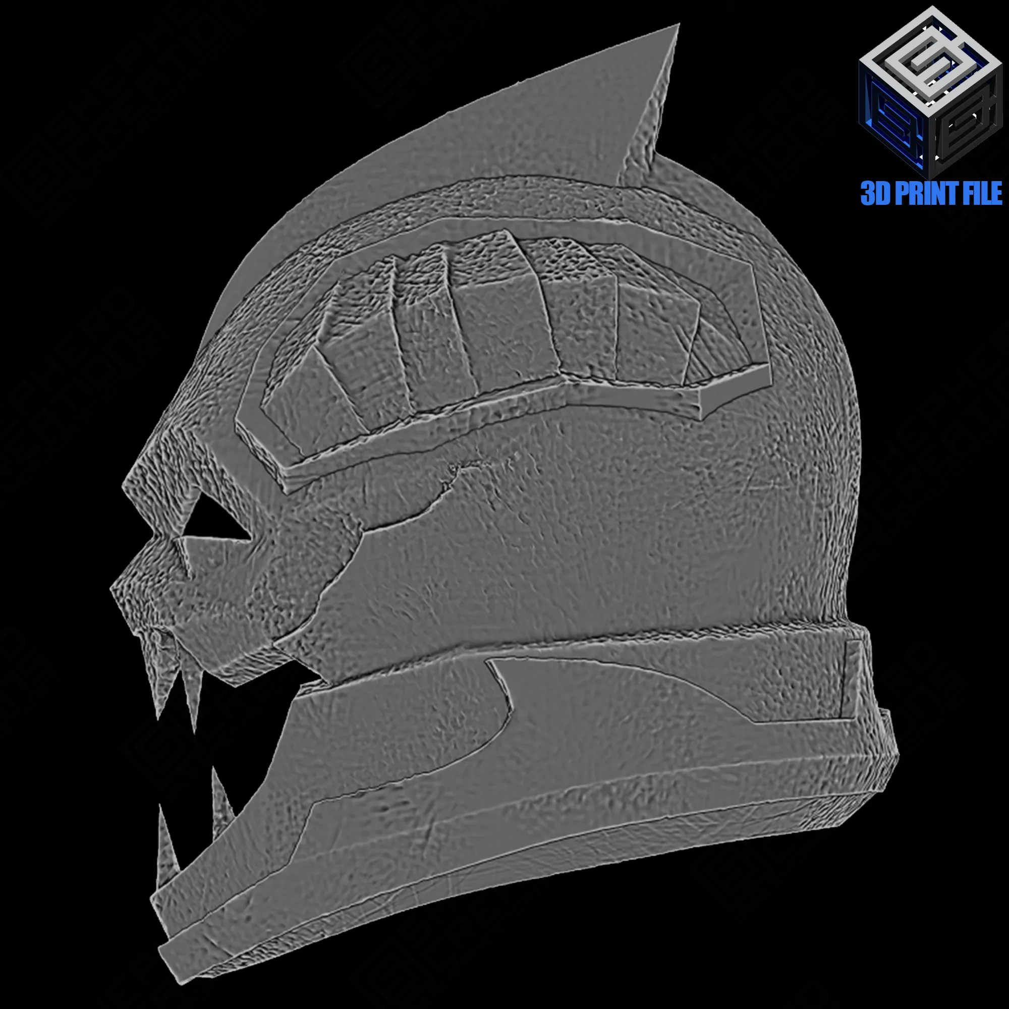 Cosplay STL Download - Headless Horseman Helm Inspired by Warcraftby ...