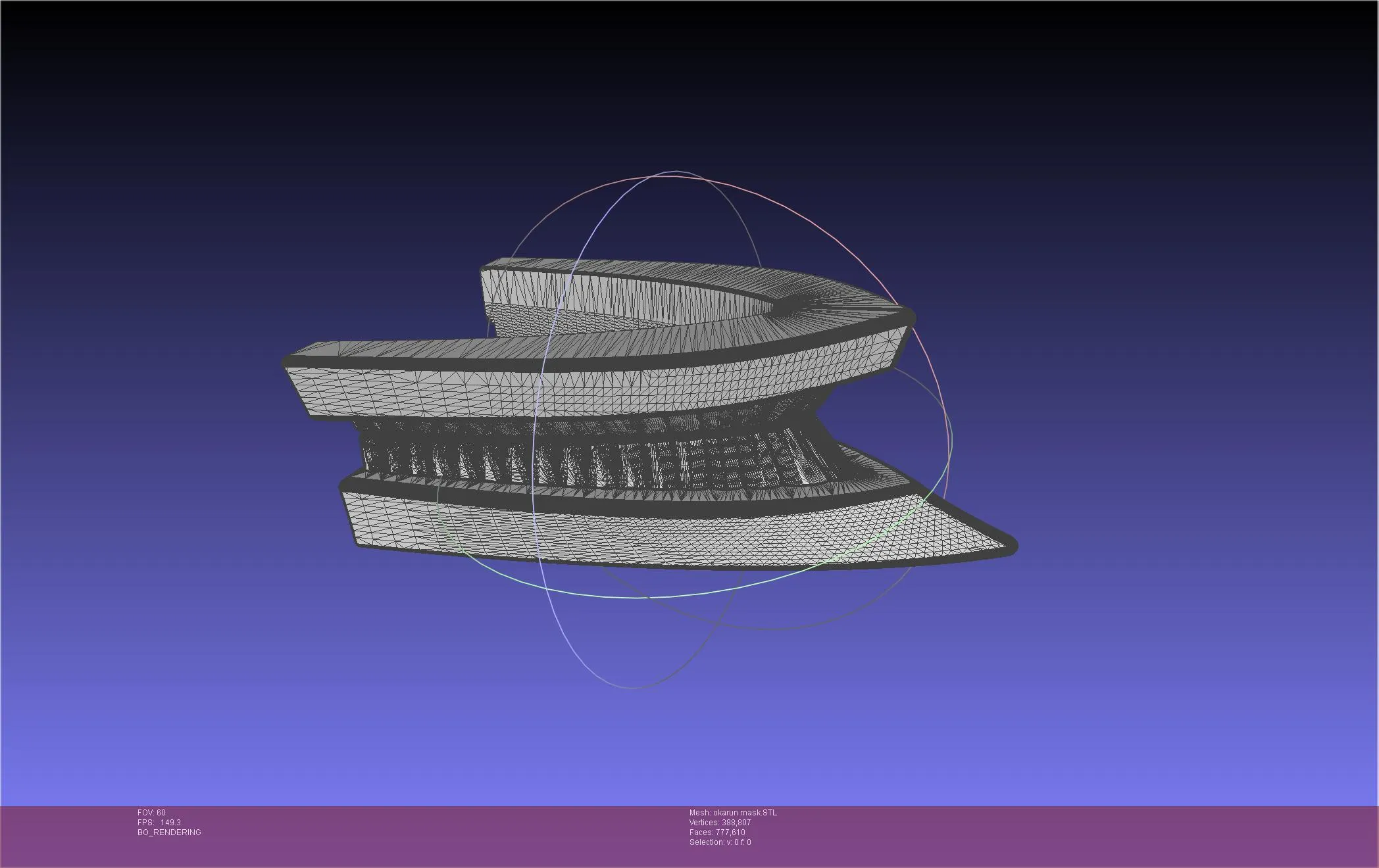Dandadan Okarun Mask | 3D models download | Creality Cloud