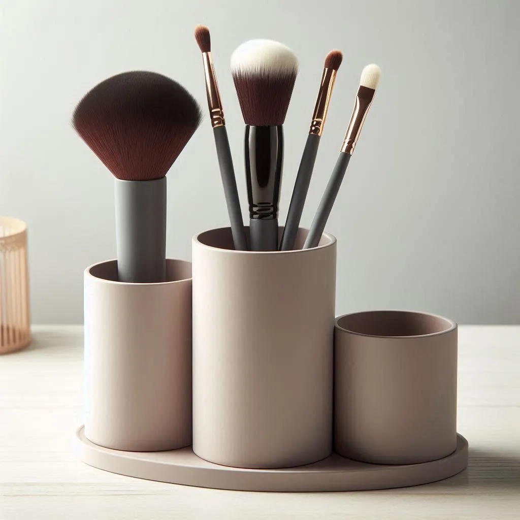 Home Decorations & Ornaments STL Download - Modern Makeup Organizer – A ...