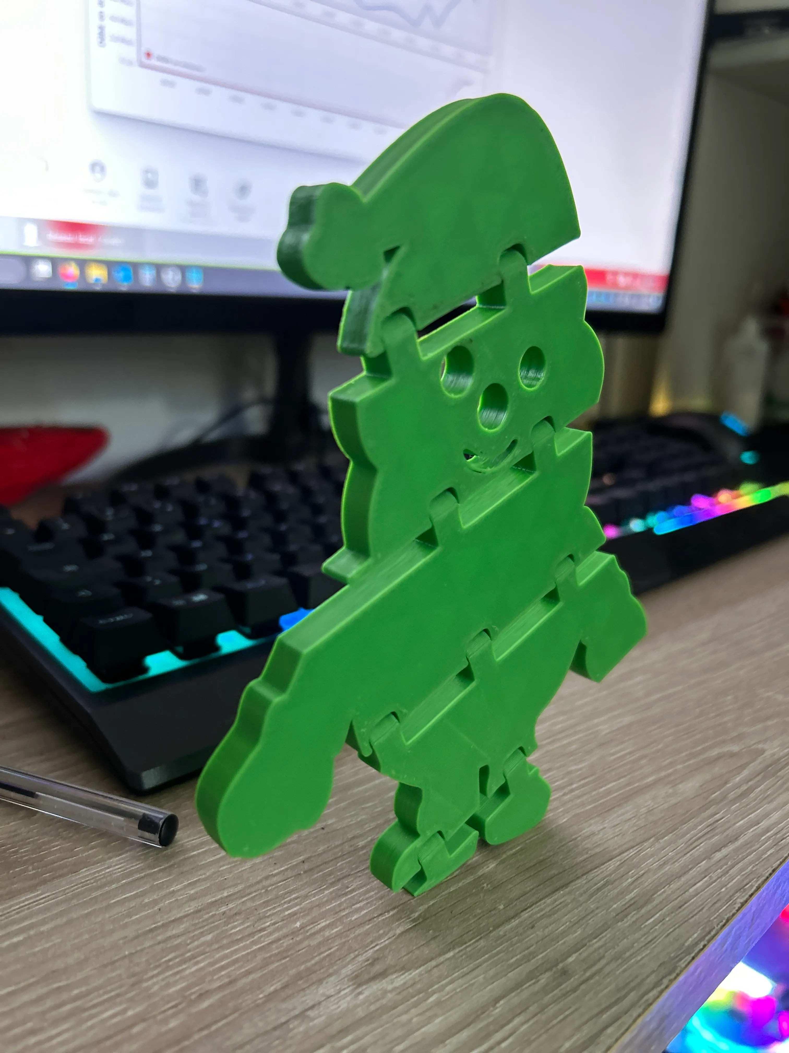 3D Printer Files | 3MF File | SANTA CLAUS ARTICULED | Creality Cloud