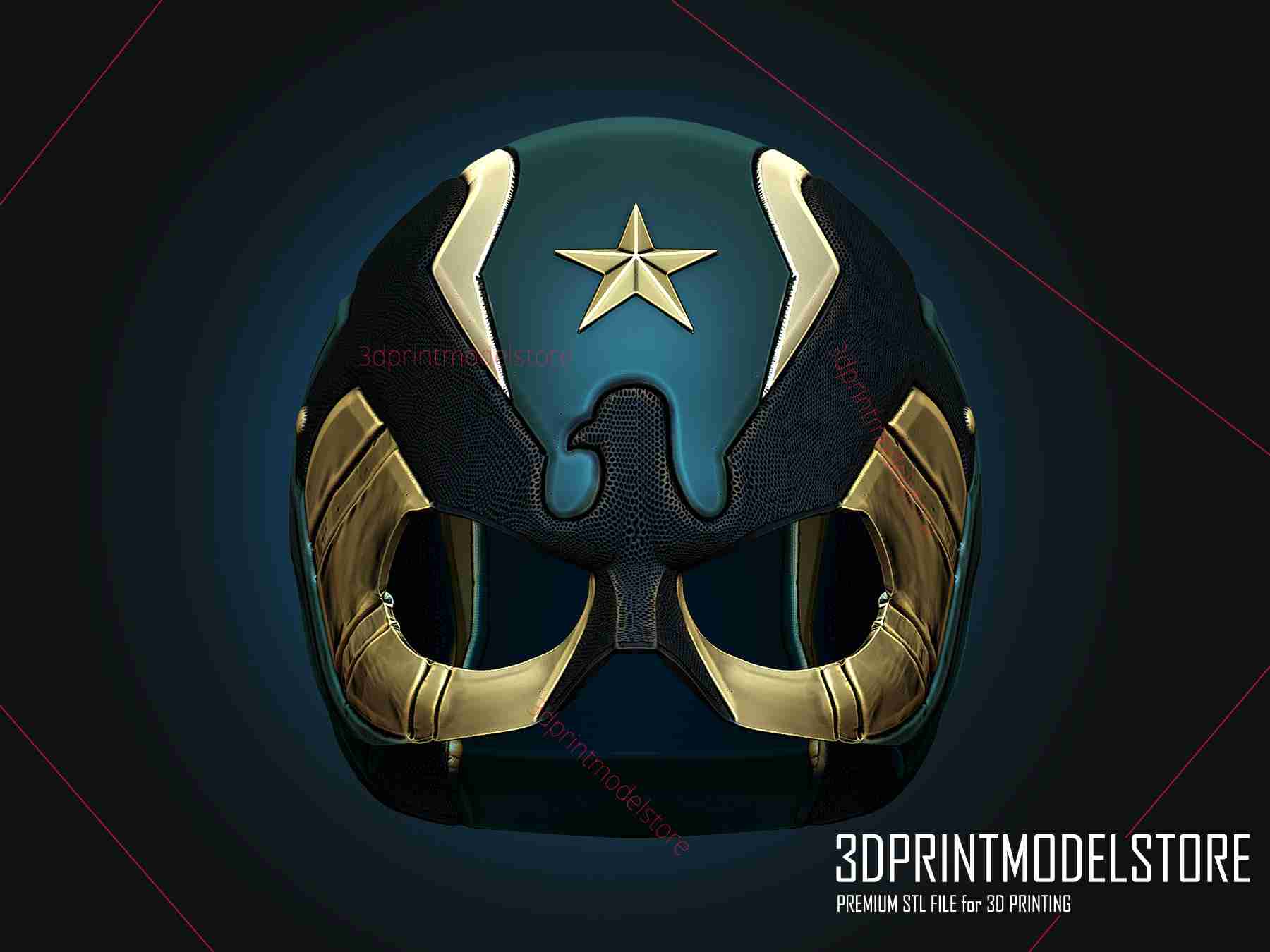 Soldier Boy Helmet - The Boys TV Series - Cosplay Halloween | 3D models ...