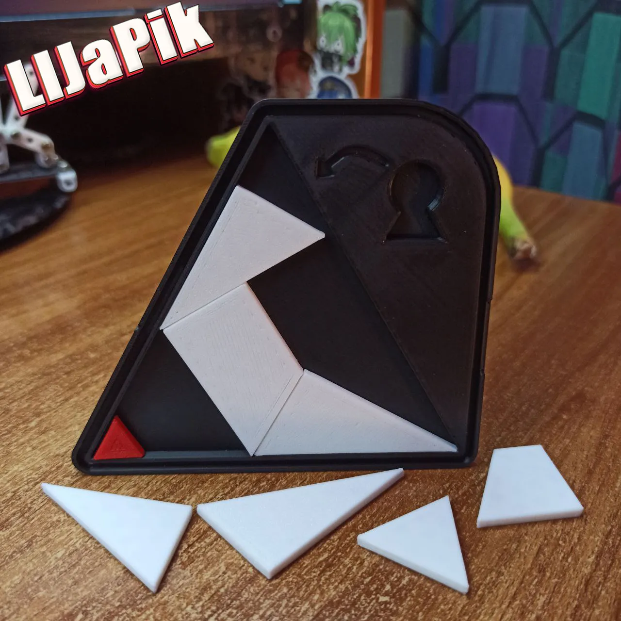 Other STL Download - Triangle-in-triangle puzzle / Головоломка ...