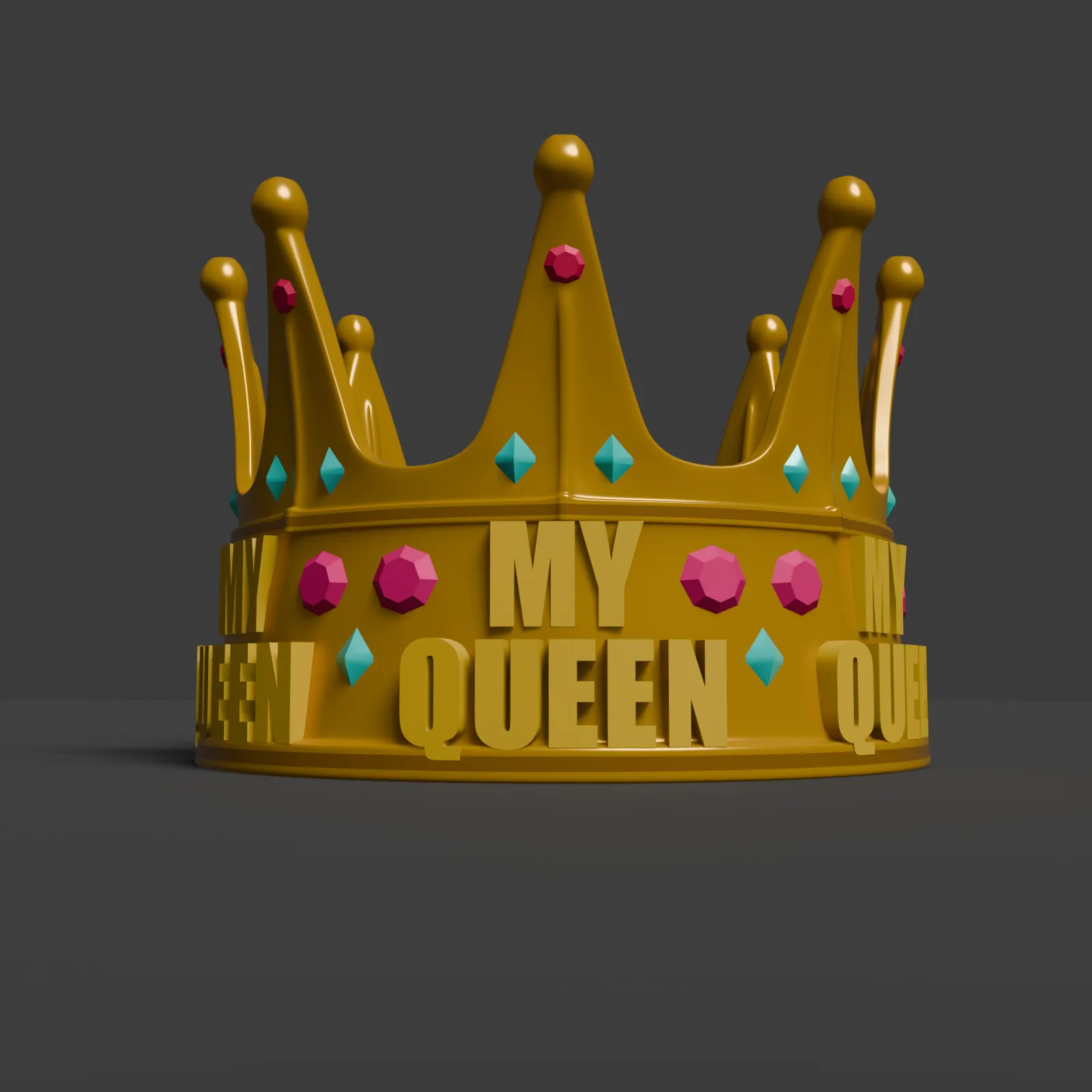 3D Printer Files | 3MF File | Queen's Crown | Creality Cloud