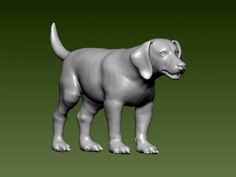 Characters & Creatures STL Download - Forgery beagle Dog - statue - 3D ...