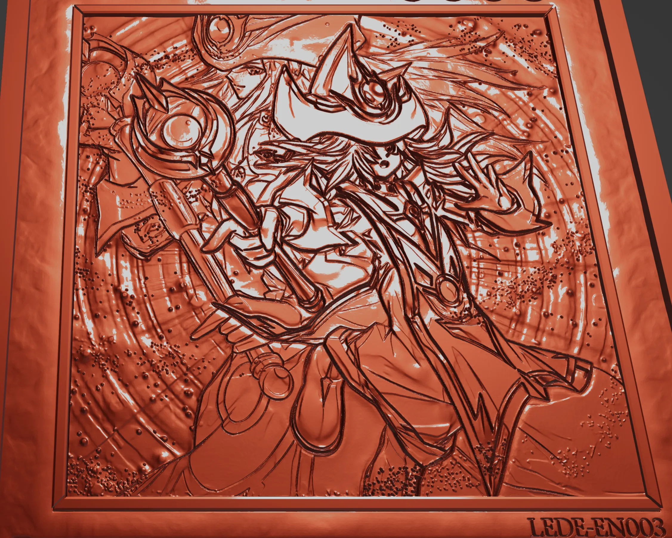 Other STL Download - SILENT MAGICIAN ZERO - YU-GI-OH!by Wsonuchiha3D