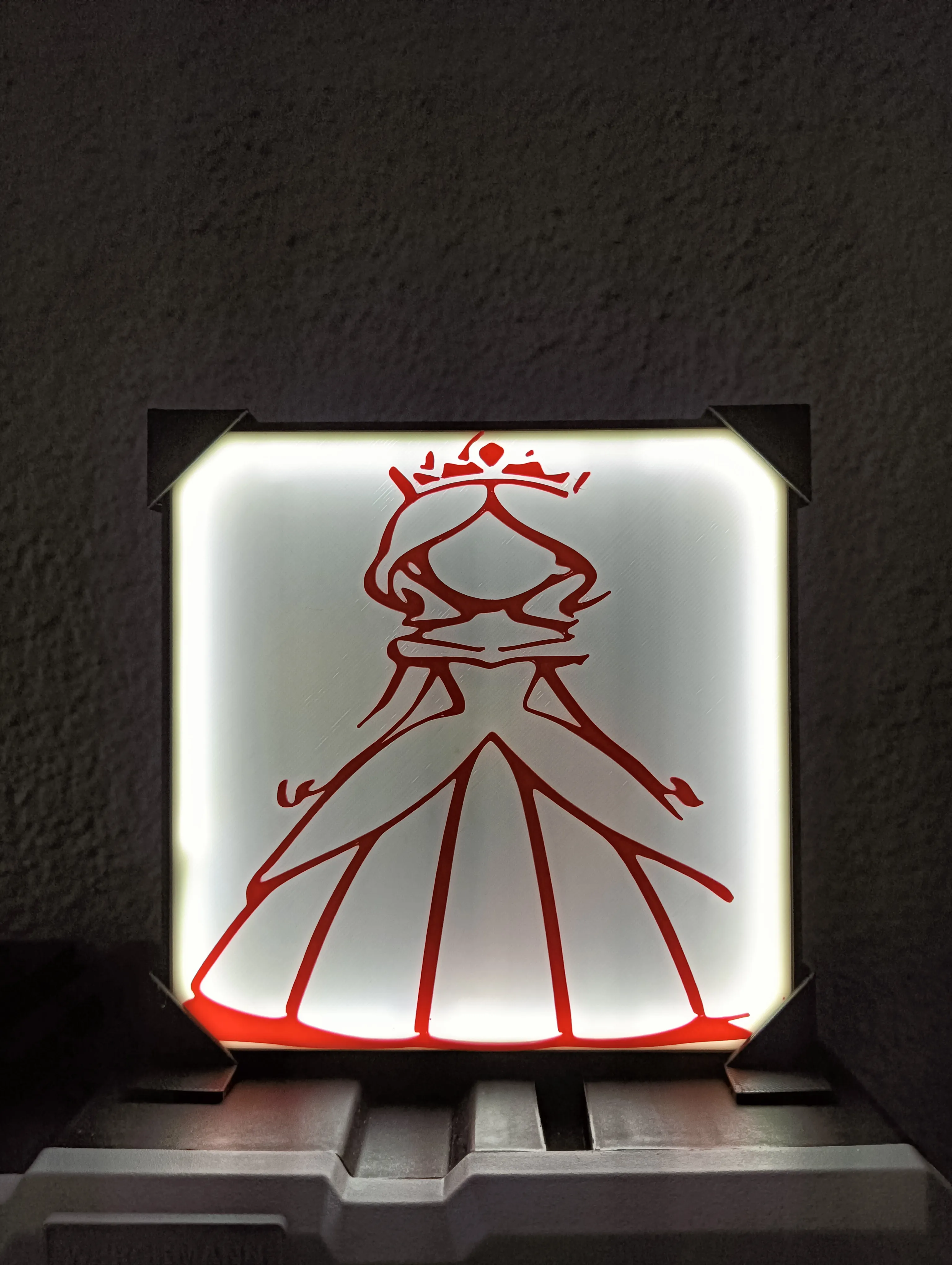 Princess Lamp (DIY) With Easy Solution To Change Front ! | 3D models ...