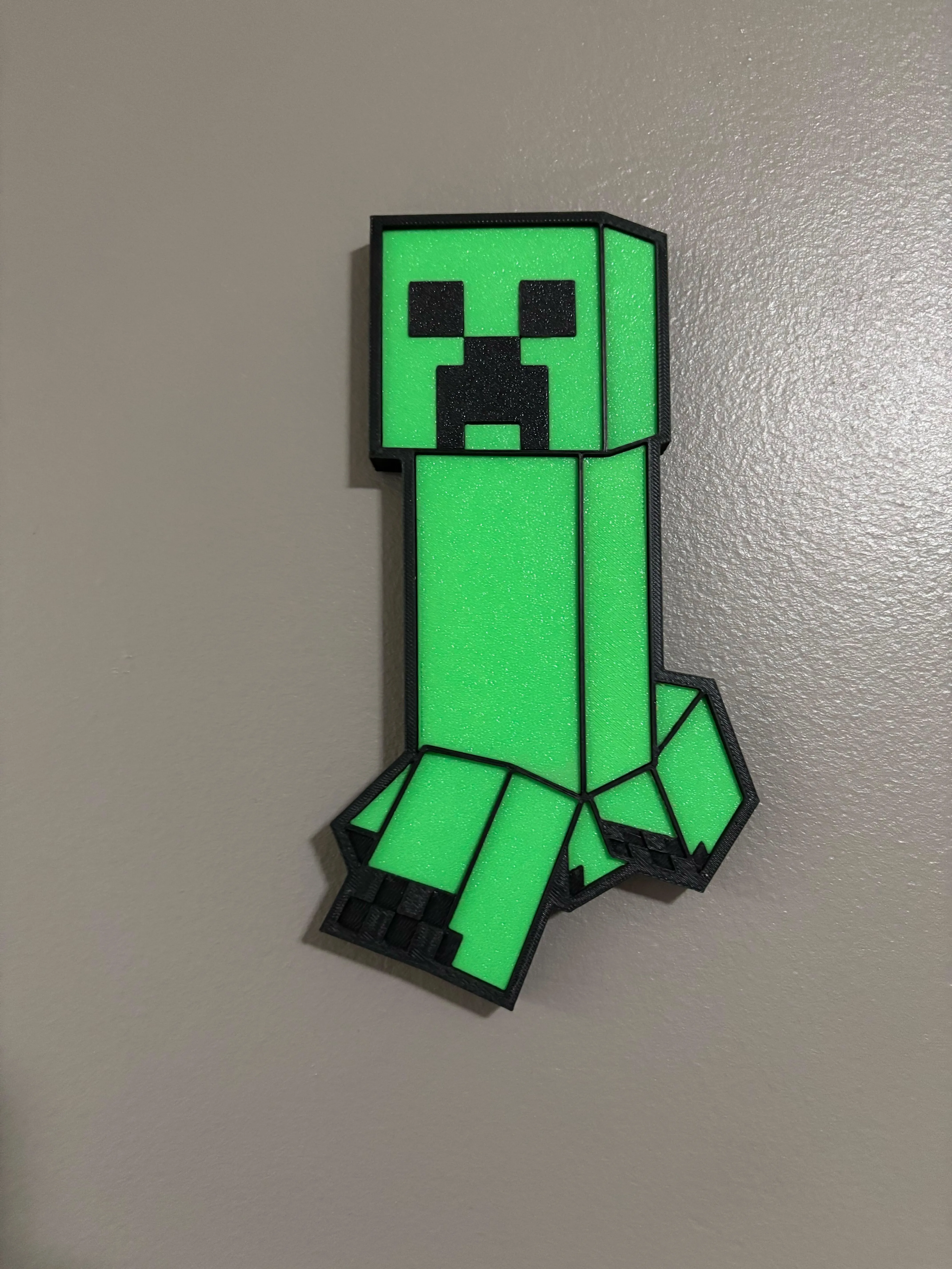 3D Printer Files | 3MF File | Minecraft Creeper Wall Decor - No CFS ...