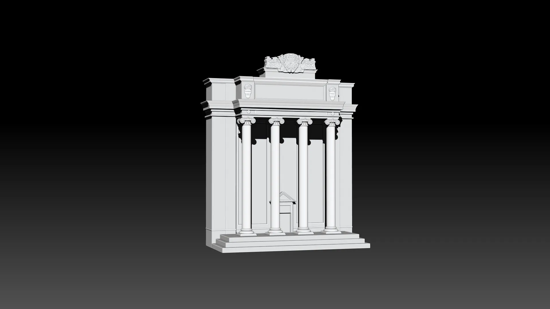 Digital Art STL Download - Grand Neoclassical Modelby RuslanOz