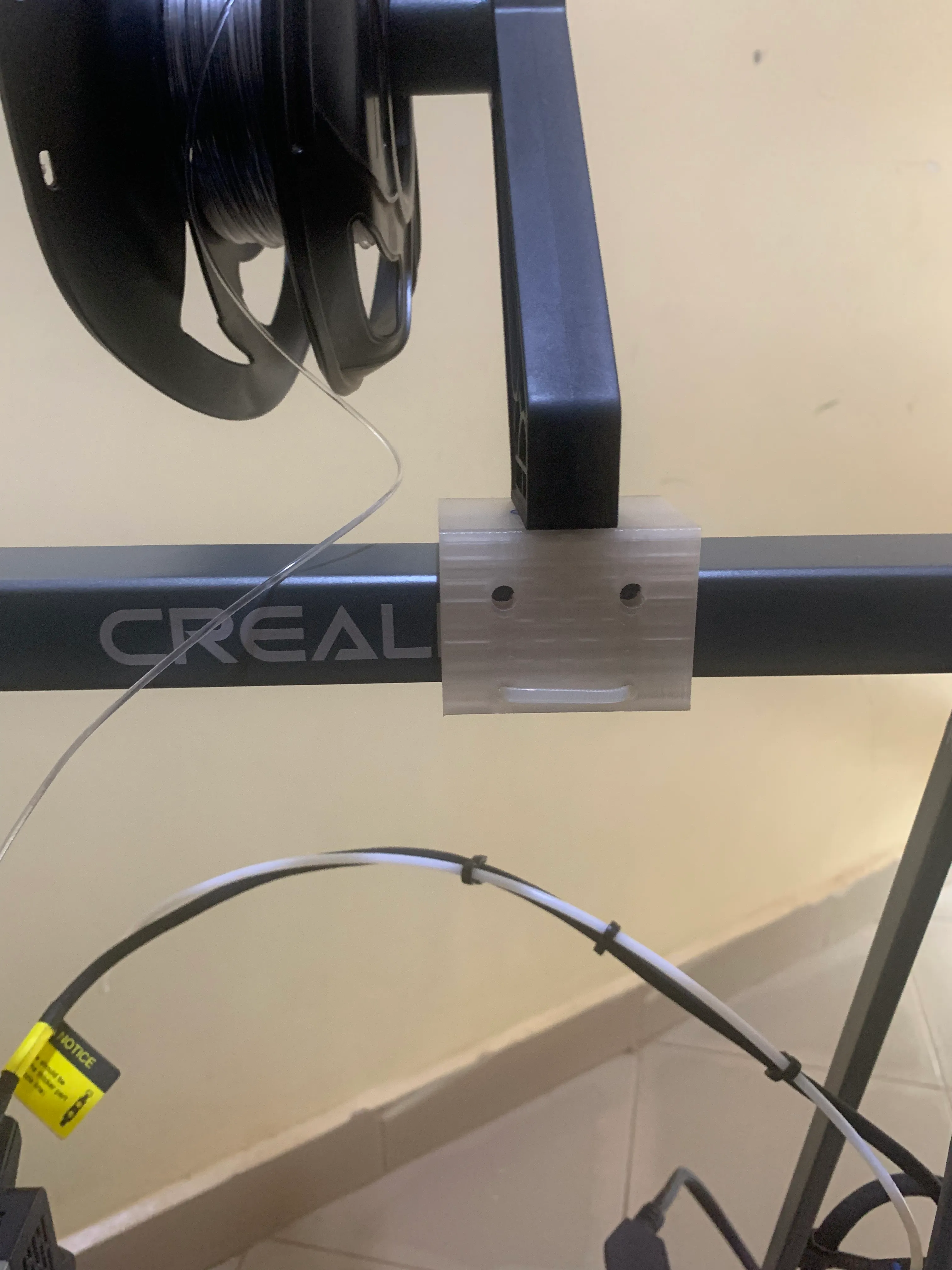 3D Printer Files | 3MF File | ENDER 3 V3 (PLUS) TOP SPOOL HOLDER(CLAMP ...