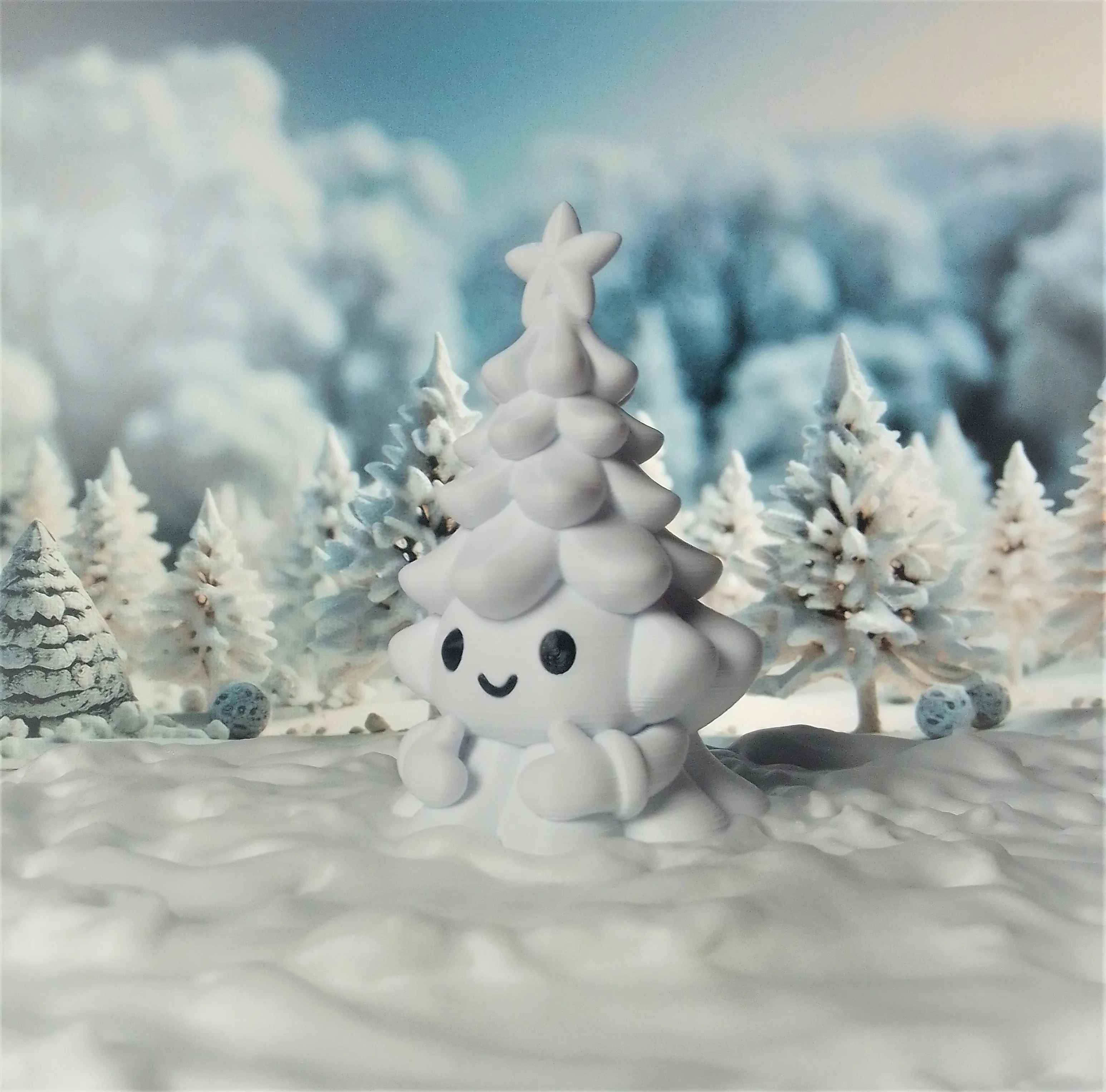 Other STL Download - SNOW CHRISTMAS TREEby LEONBUSTA3D